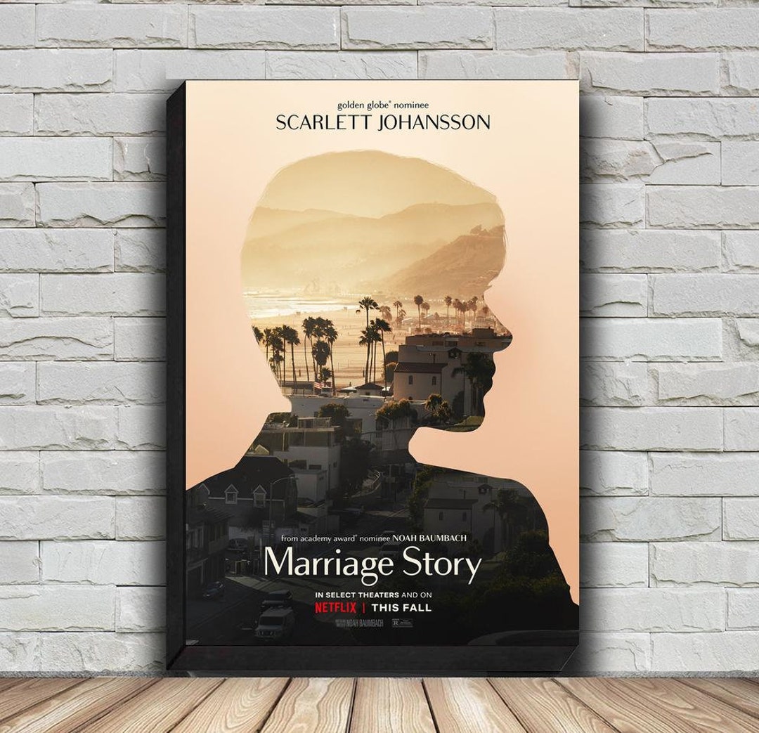Marriage Story Movie Poster, HD Wall Art Canvas Painting for Home Decor ...
