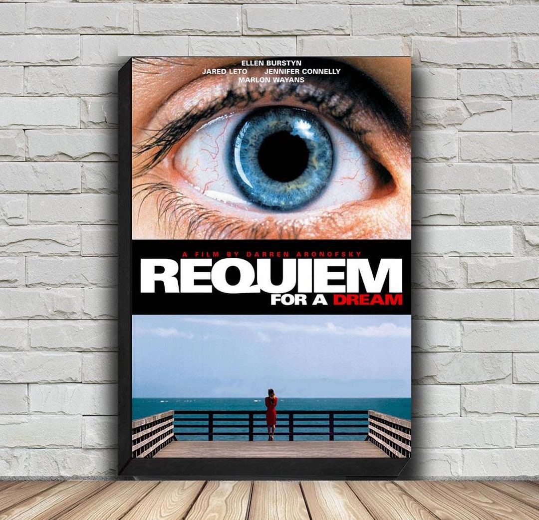 Requiem for A Dream Movie Poster, HD Wall Art Canvas Painting for Home Decor - Etsy