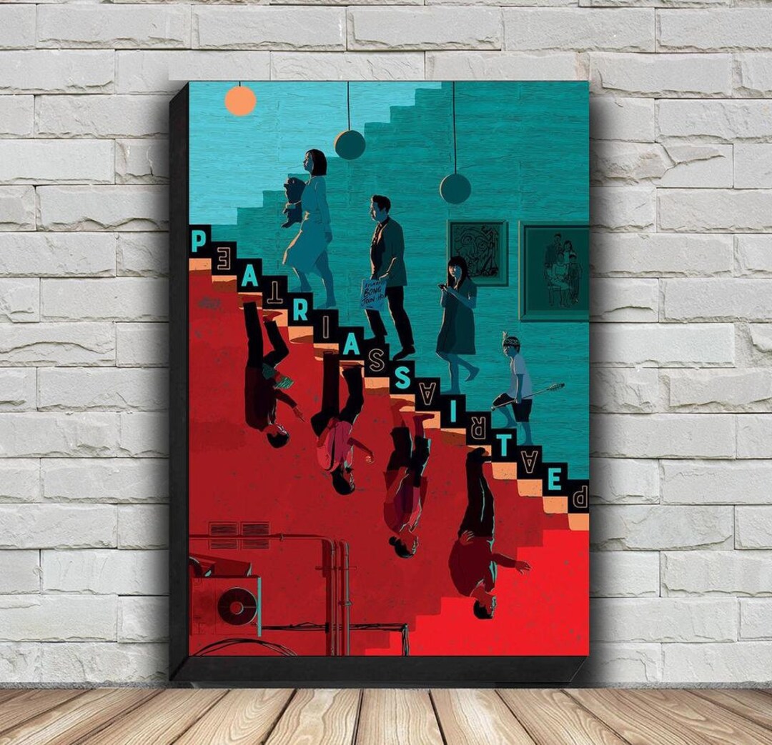 Parasite Movie Poster, HD Wall Art Canvas Painting for Home Decor, No ...