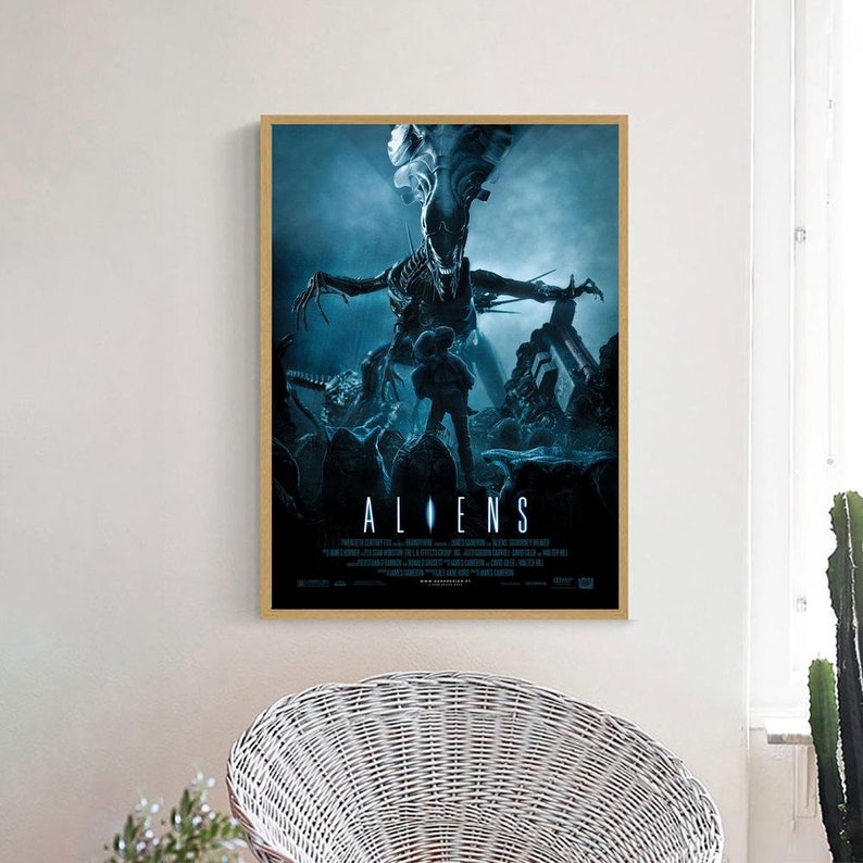 Alien Movie Poster, HD Wall Art Canvas Painting for Home Decor - Etsy