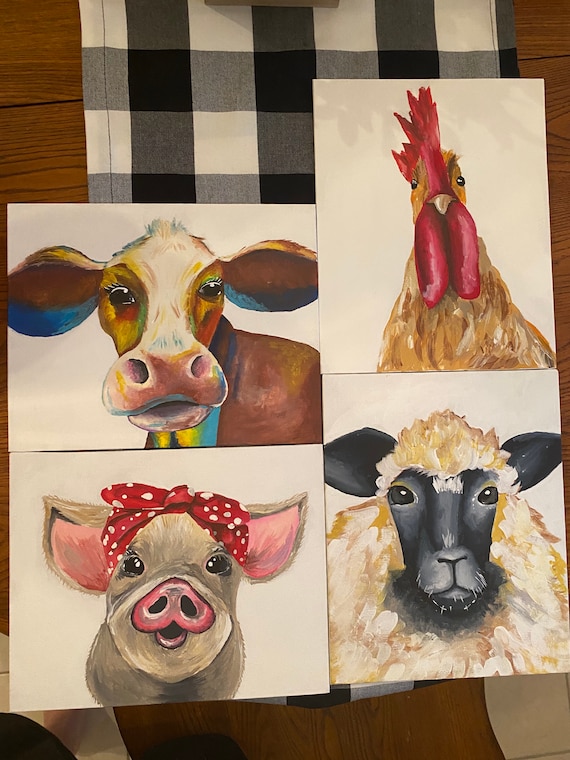 Custom Acrylic Paintings | Etsy