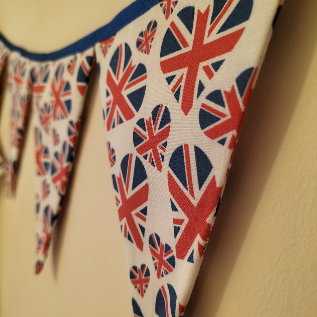 British Bunting/ King Charles Coronation Bunting/ Party Bunting/ Royal ...