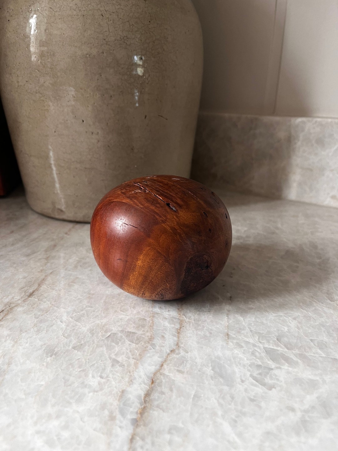 Vintage Petrified Wood Paperweight - Etsy