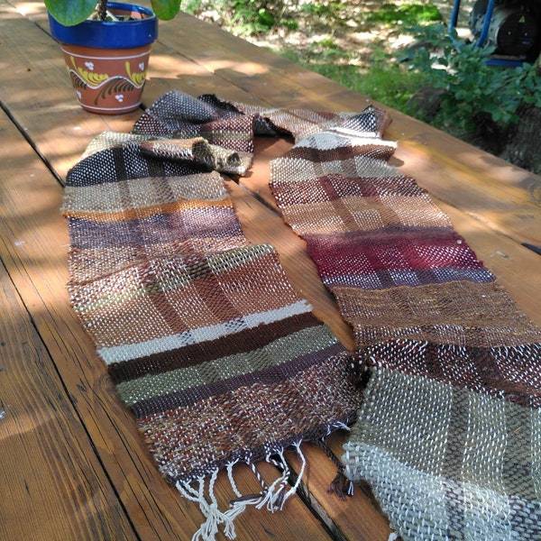 Hand Woven Scarf - Etsy