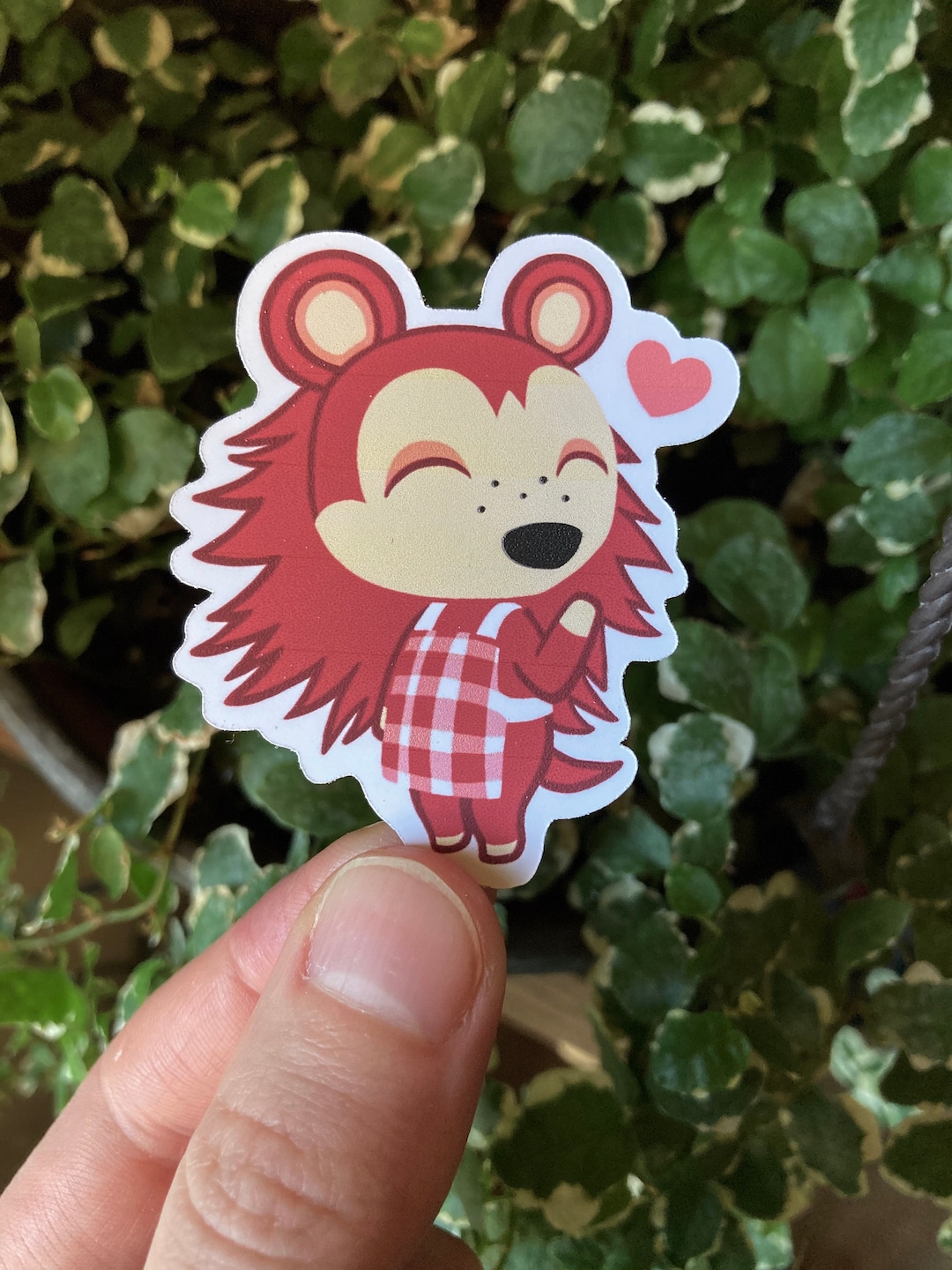 Sable Animal Crossing Waterproof Matte Sticker Laptop Sticker, Decal ...