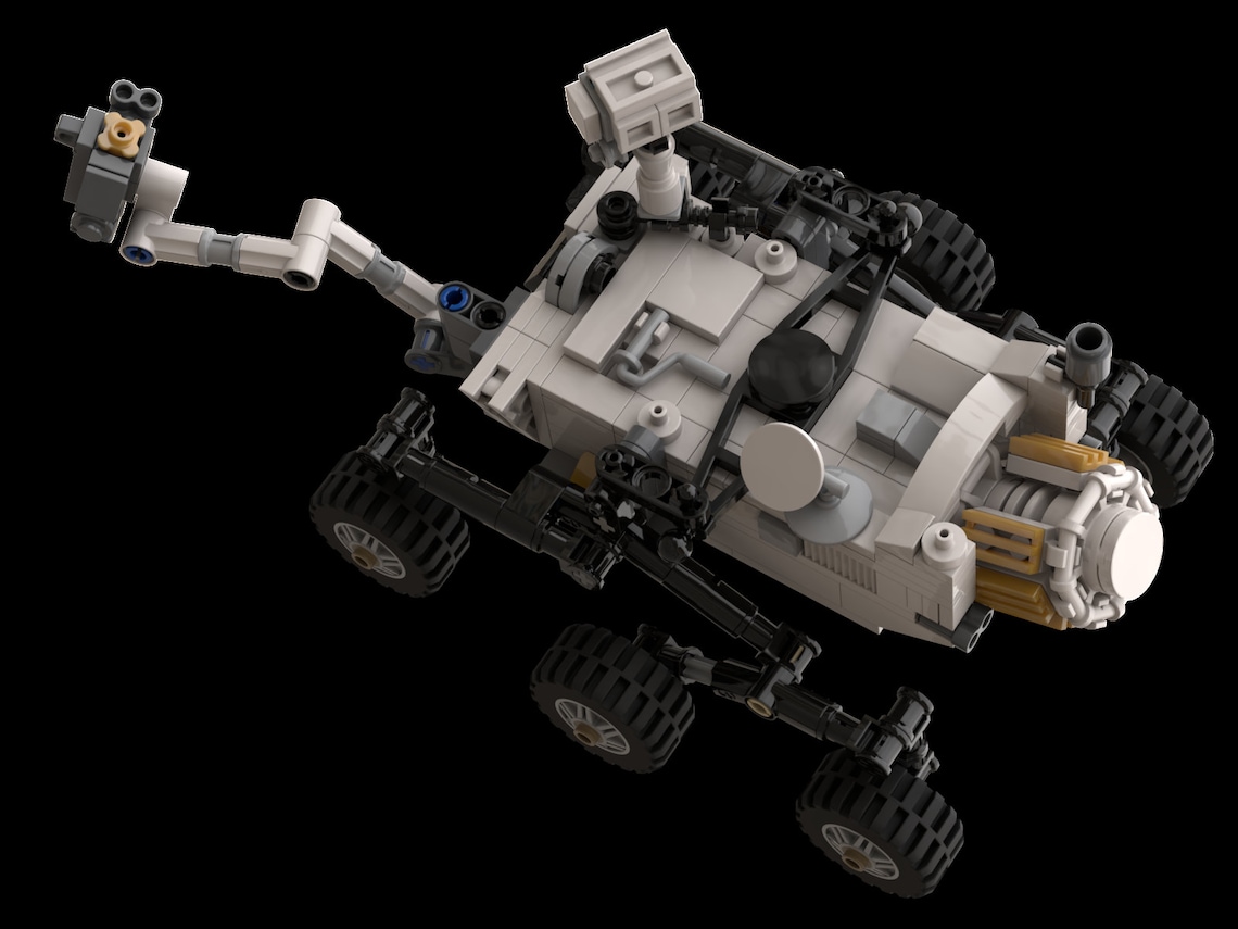 Perseverance Mars Rover Model Instructions with Display Stand | Etsy
