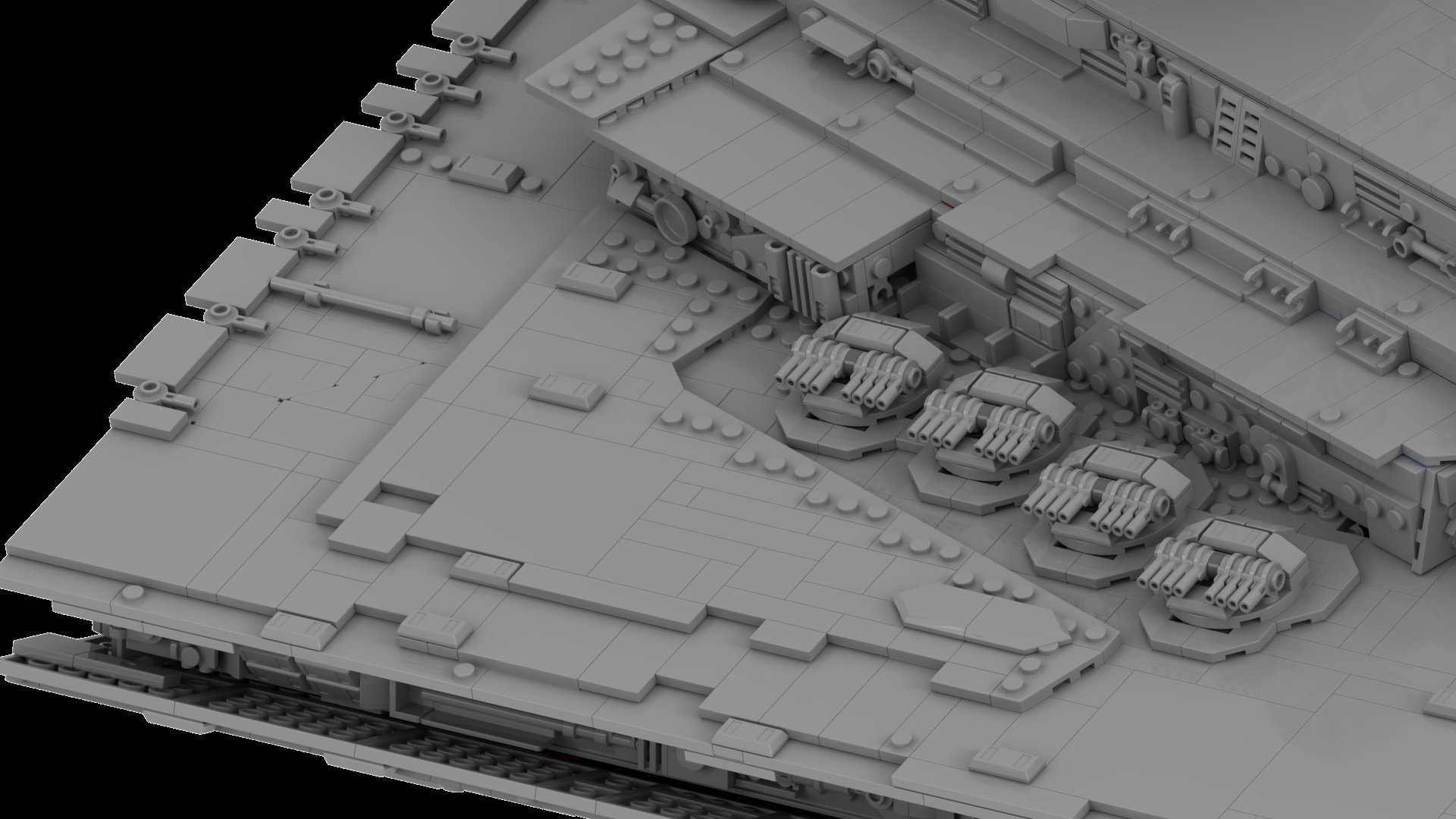 Conversion Instructions for UCS Imperial I Class Star Destroyer to ...