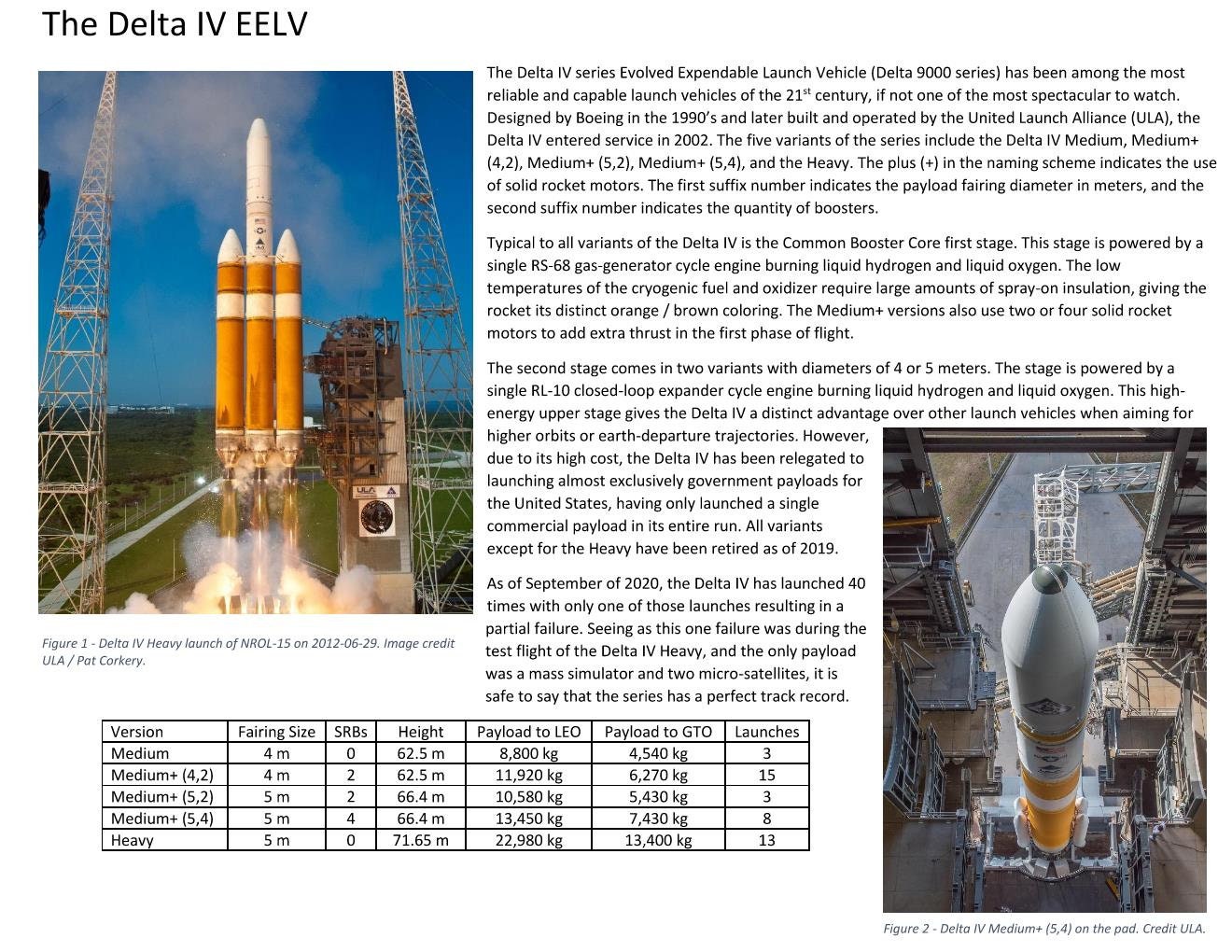 Instructions for Delta IV Evolved Expendable Launch Vehicle Family Mocs ...