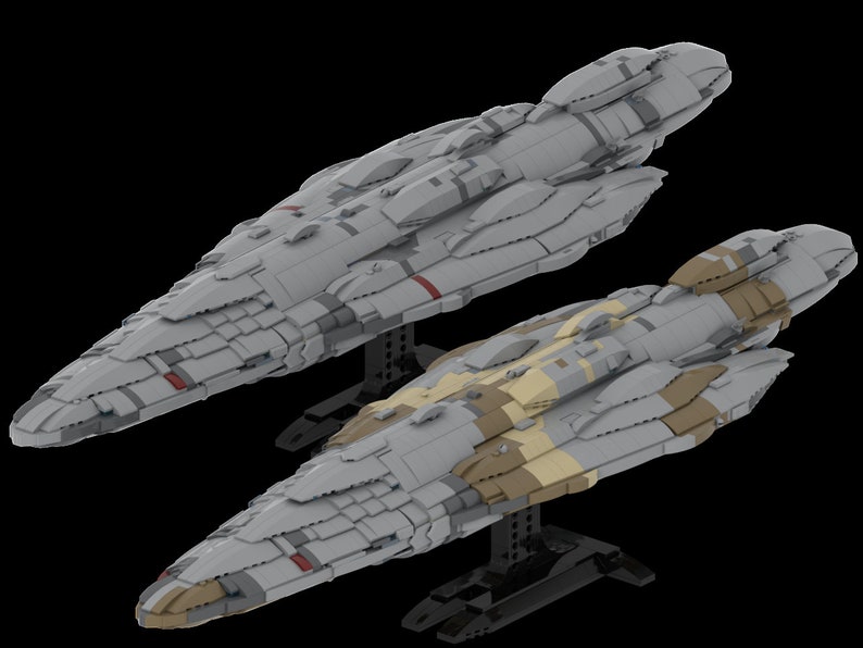 Instructions for Rebel Alliance Mon Calamari MC-80 wingless Class Heavy ...