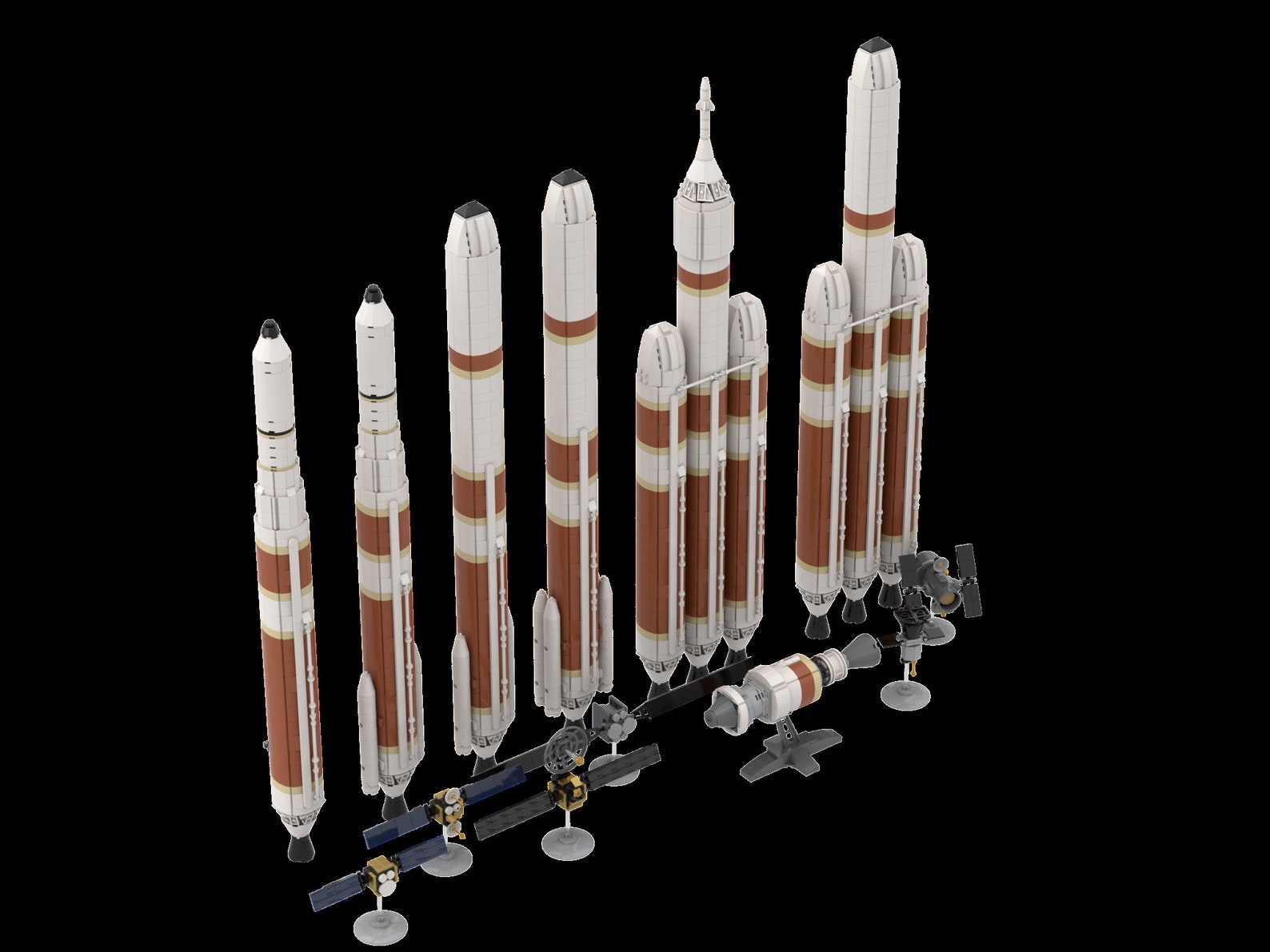 Lego Delta IV Evolved Expendable Launch Vehicle family 1:110 | Etsy Lego Delta IV Evolved Expendable Launch Vehicle family 1:110 | Etsy
