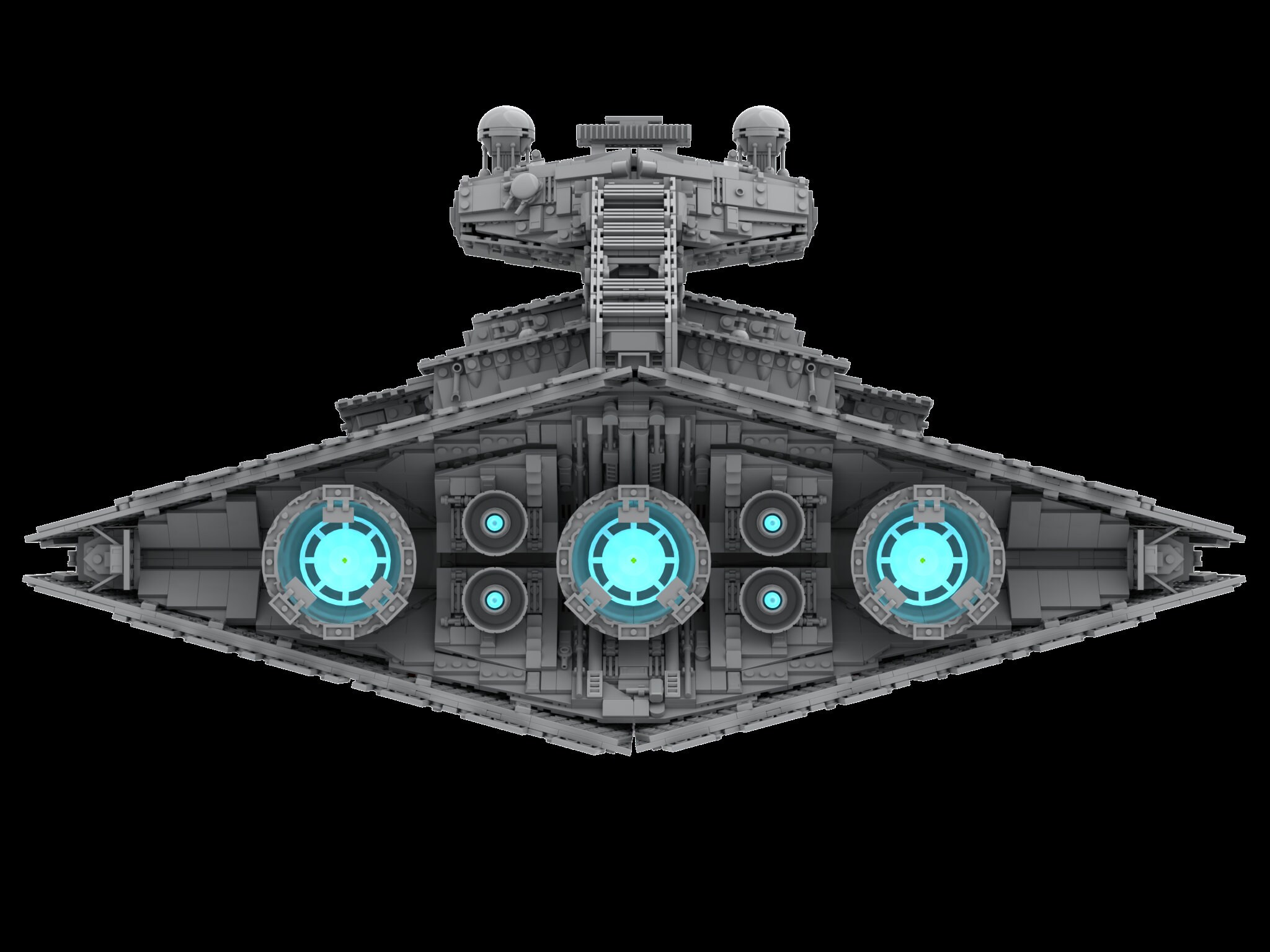 Conversion Instructions for UCS Imperial I Class Star Destroyer to ...