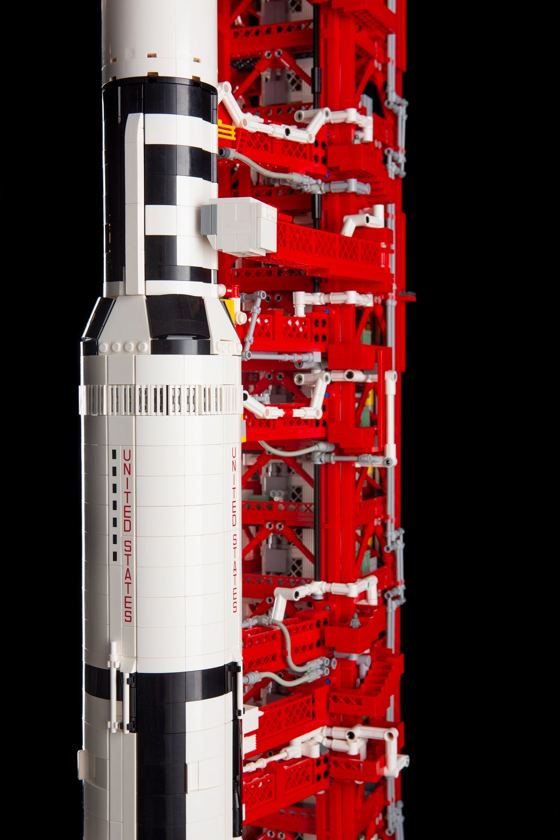 Lego Saturn V Launch Umbilical Tower Instructions | Etsy