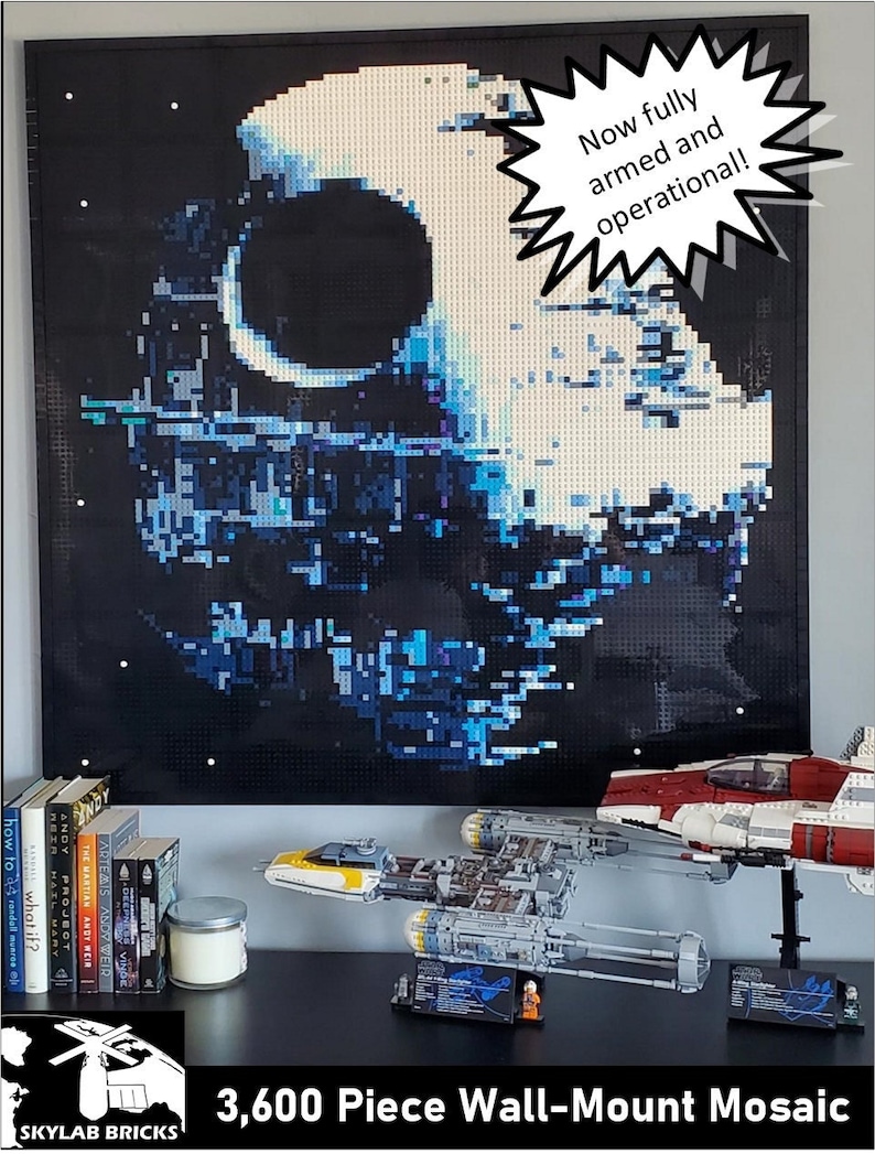 Instructions for Fully Armed and Operational Battle Station Wall Mosaic ...