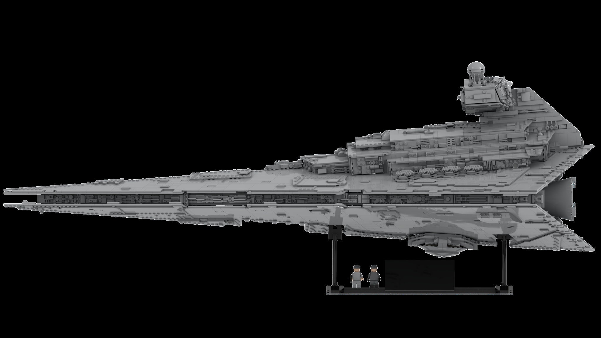 Conversion Instructions for UCS Imperial I Class Star Destroyer to ...