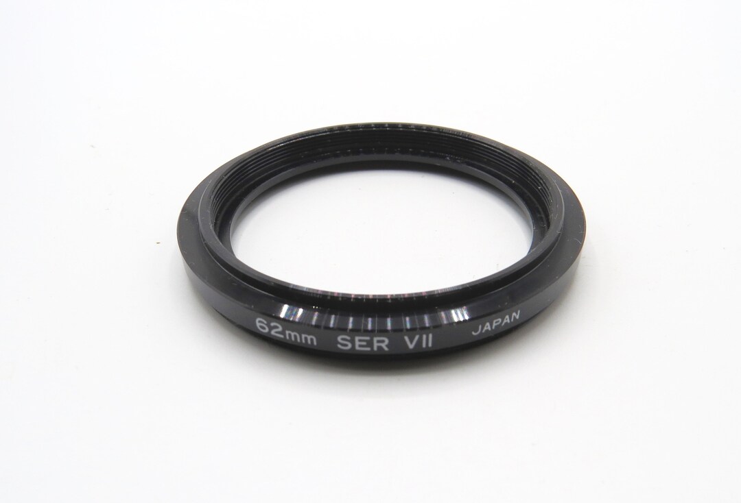 Vintage Black Metal Filter Adapter - 62mm to 54mm - SER VII - in Good ...