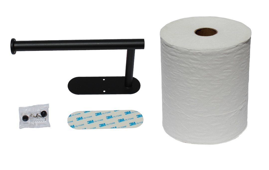 WIDE LOAD TP 8x8 Roll With Custom Wall Mounted Hanger 500ft Roll "free ...