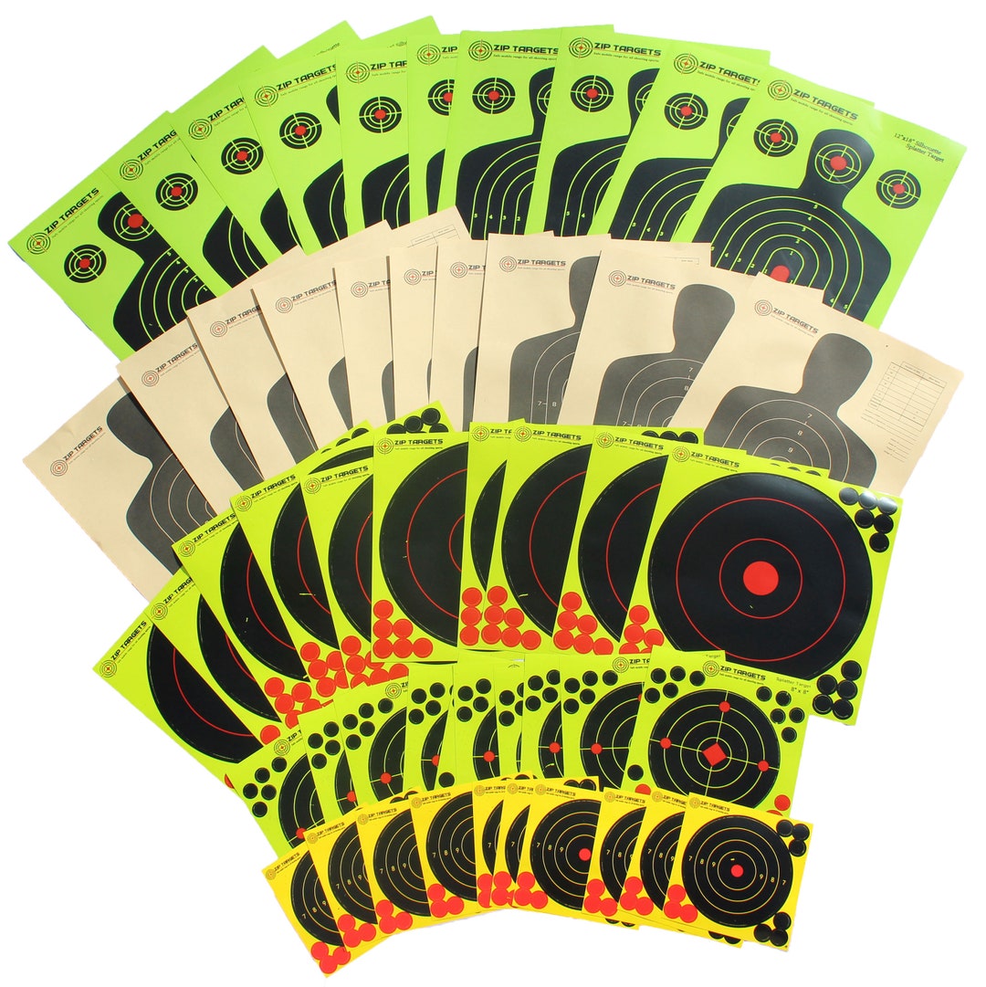 50 Pack Assortment of Shooting Targets - Etsy