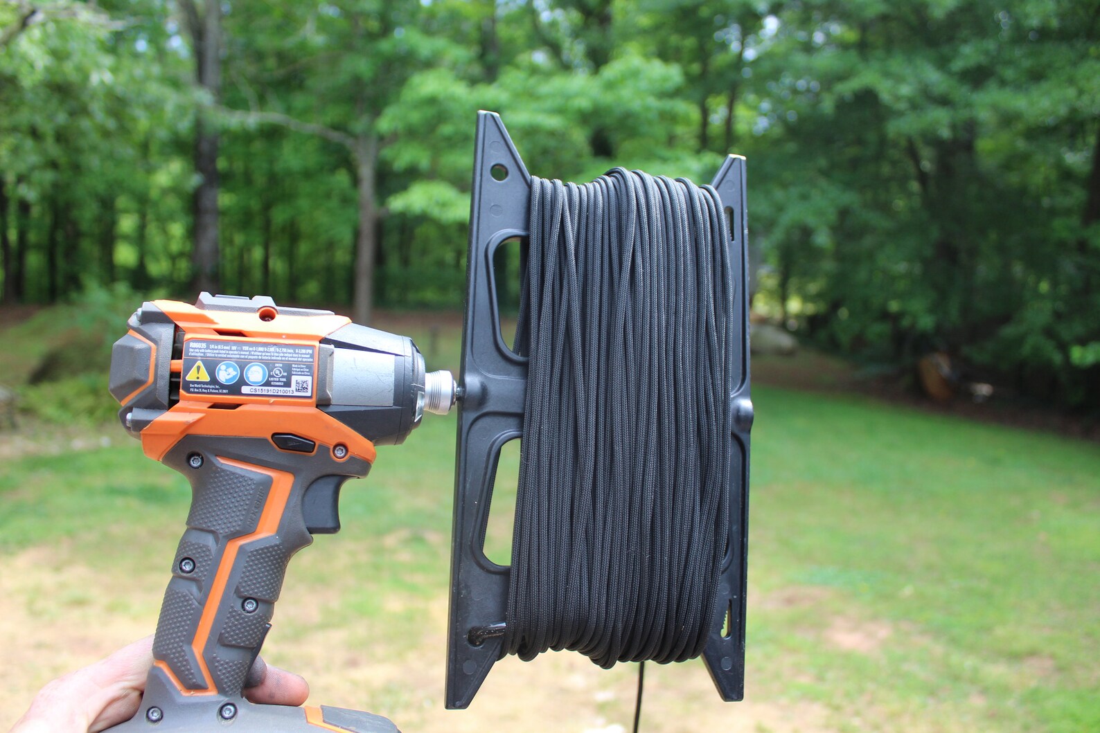 Paracord Winder With 1/4 Inch Quick Connect Chuck - Etsy