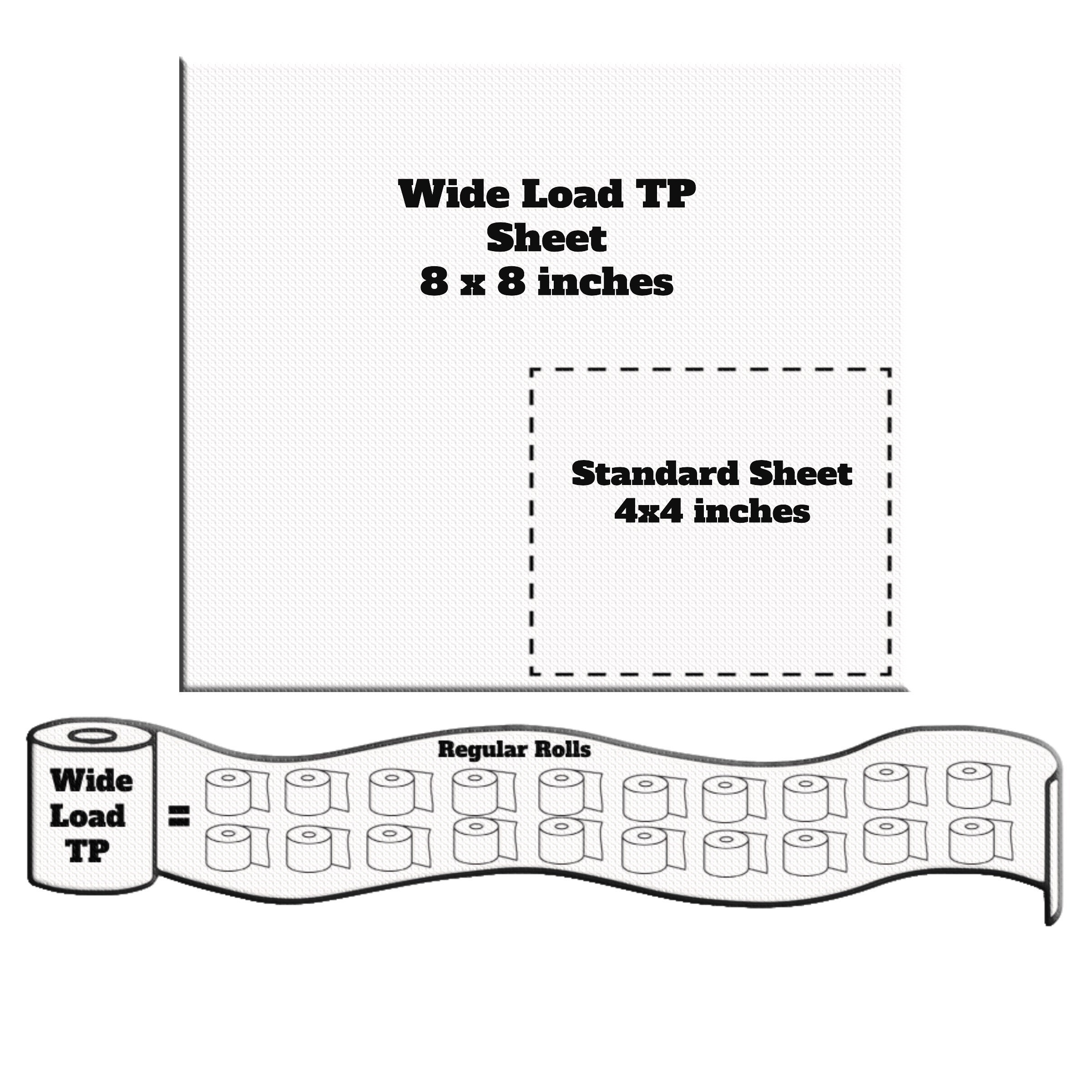 Wide Load TP 8x8 Inch Sheet Center Pull 500ft - Etsy