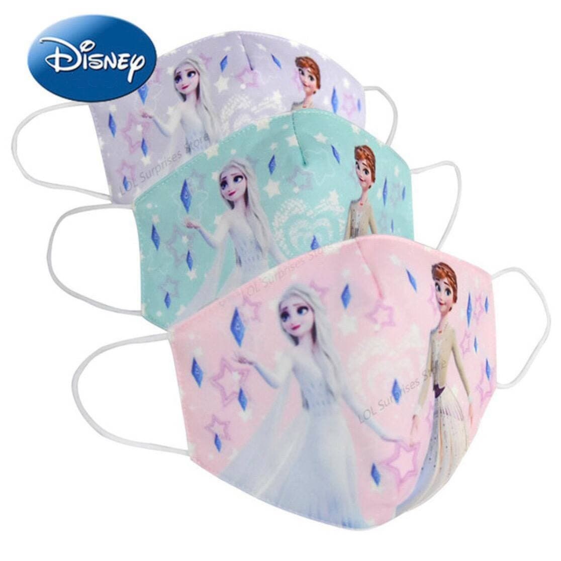 Frozen Elsa and Anna Face Mask for Children Mascarilla | Etsy