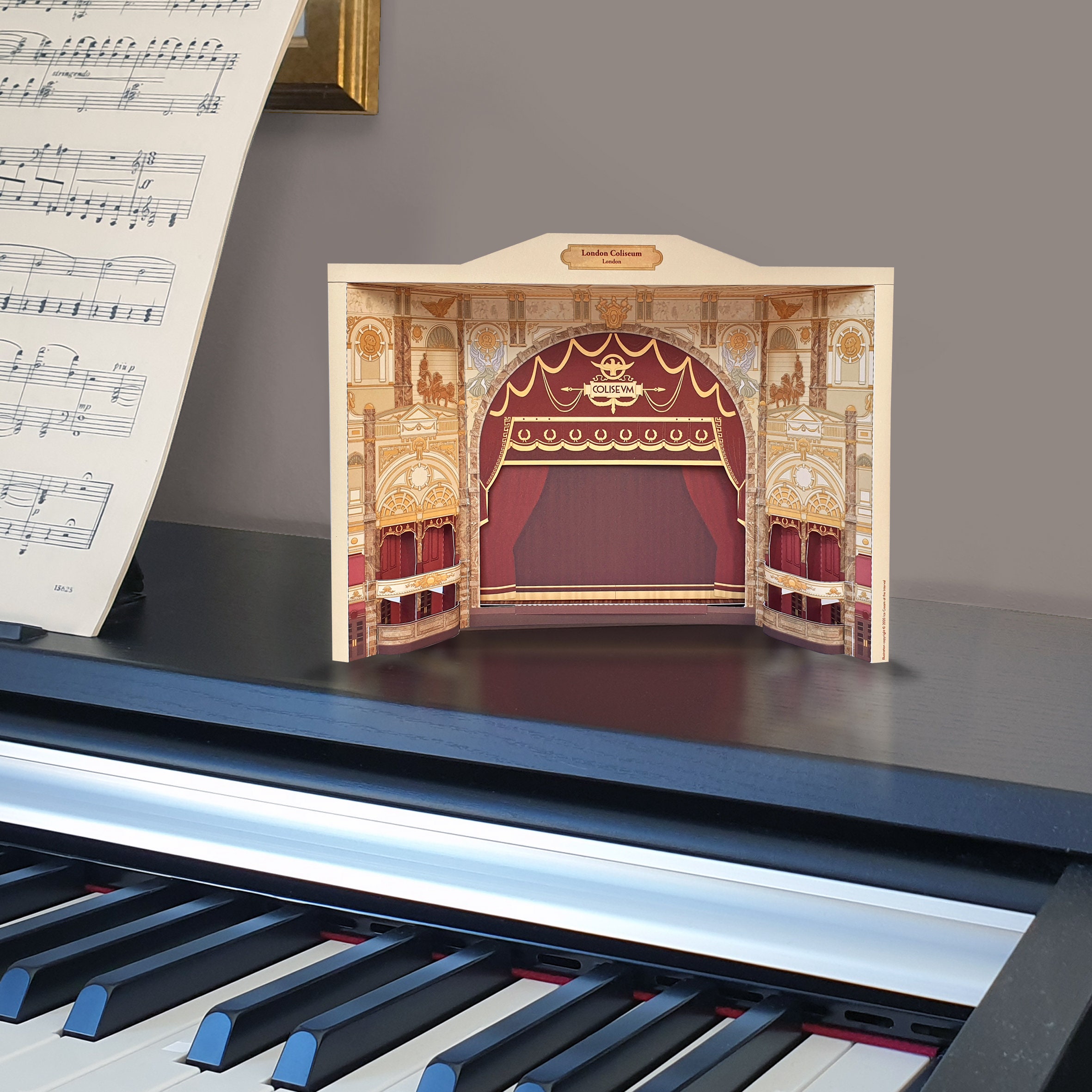 London Coliseum - Cut Out and Build Your Own Miniature Theatre Model ...