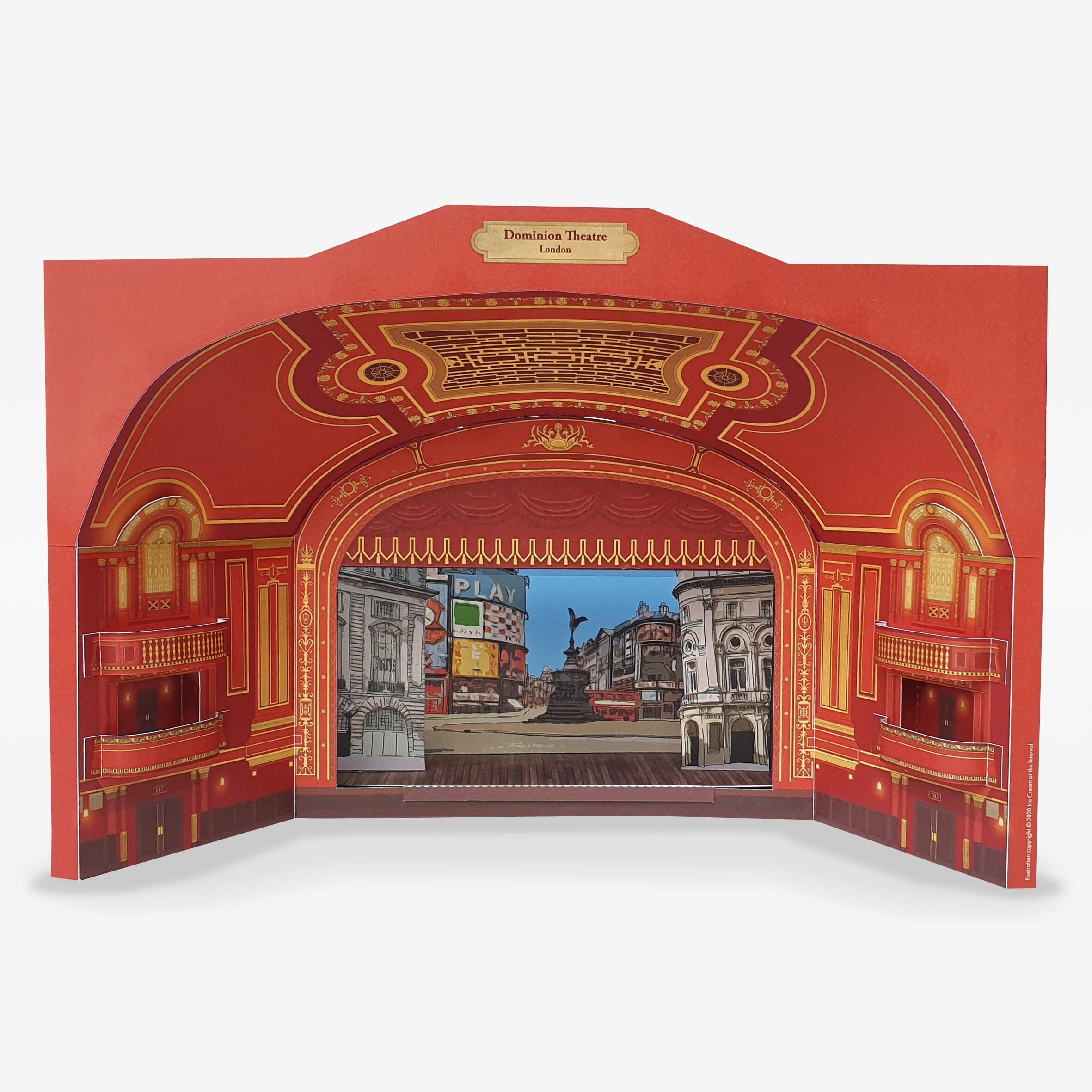 Dominion Theatre, London Cut Out and Build Your Own Miniature Theatre ...