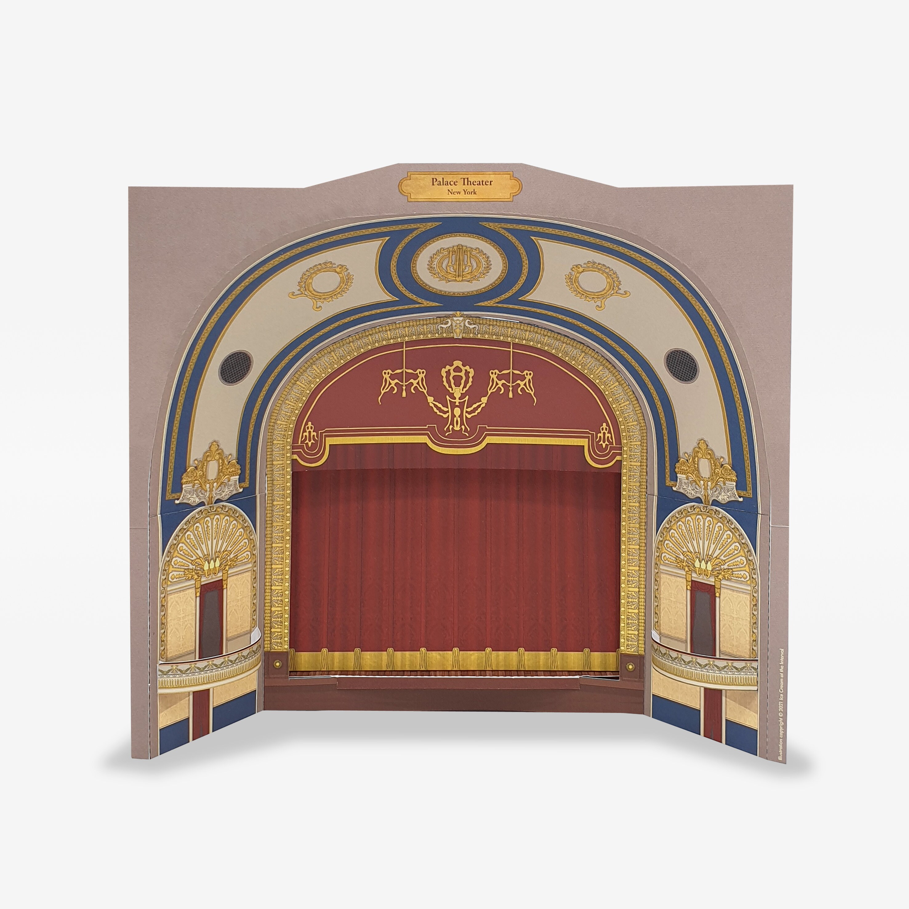 Palace Theater, New York - Cut Out and Build Your Own Miniature Theater ...