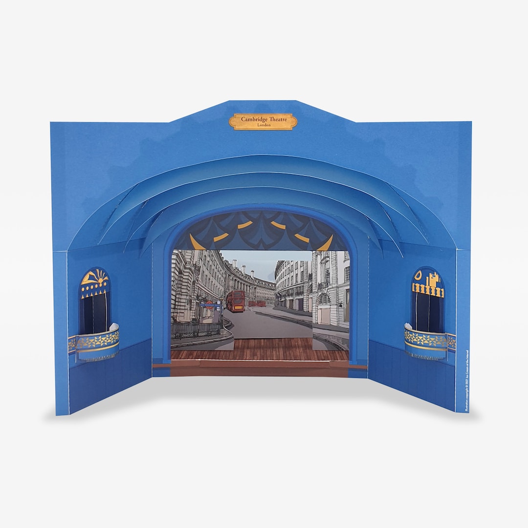 Cambridge Theatre, London - Cut Out and Build Your Own Miniature ...