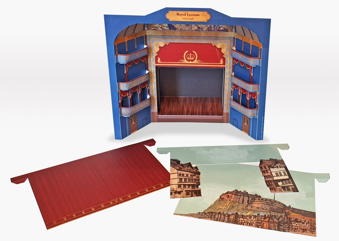 Lyceum Theatre, Edinburgh - Cut Out and Build Your Own Miniature ...