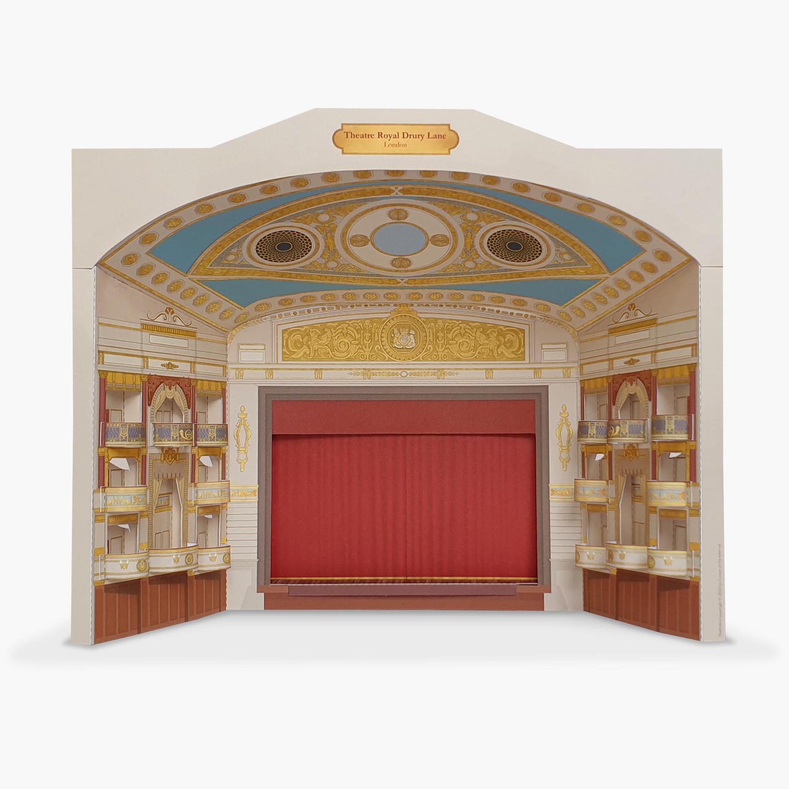 Theatre Royal Drury Lane, London large Cut Out and Build Your Own ...