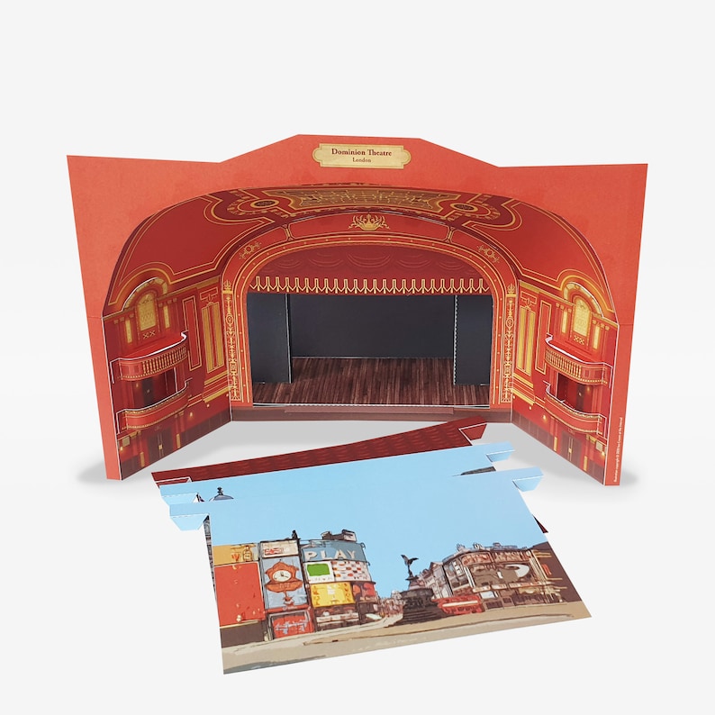 Dominion Theatre, London Cut Out and Build Your Own Miniature Theatre ...