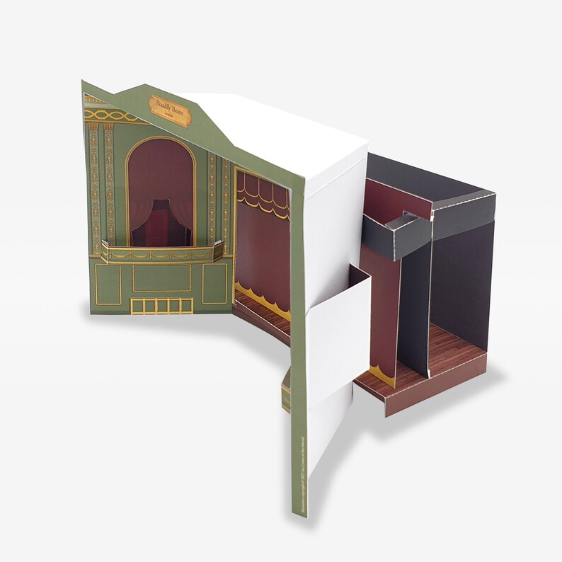 Piccadilly Theatre, London - Cut Out and Build Your Own Miniature ...
