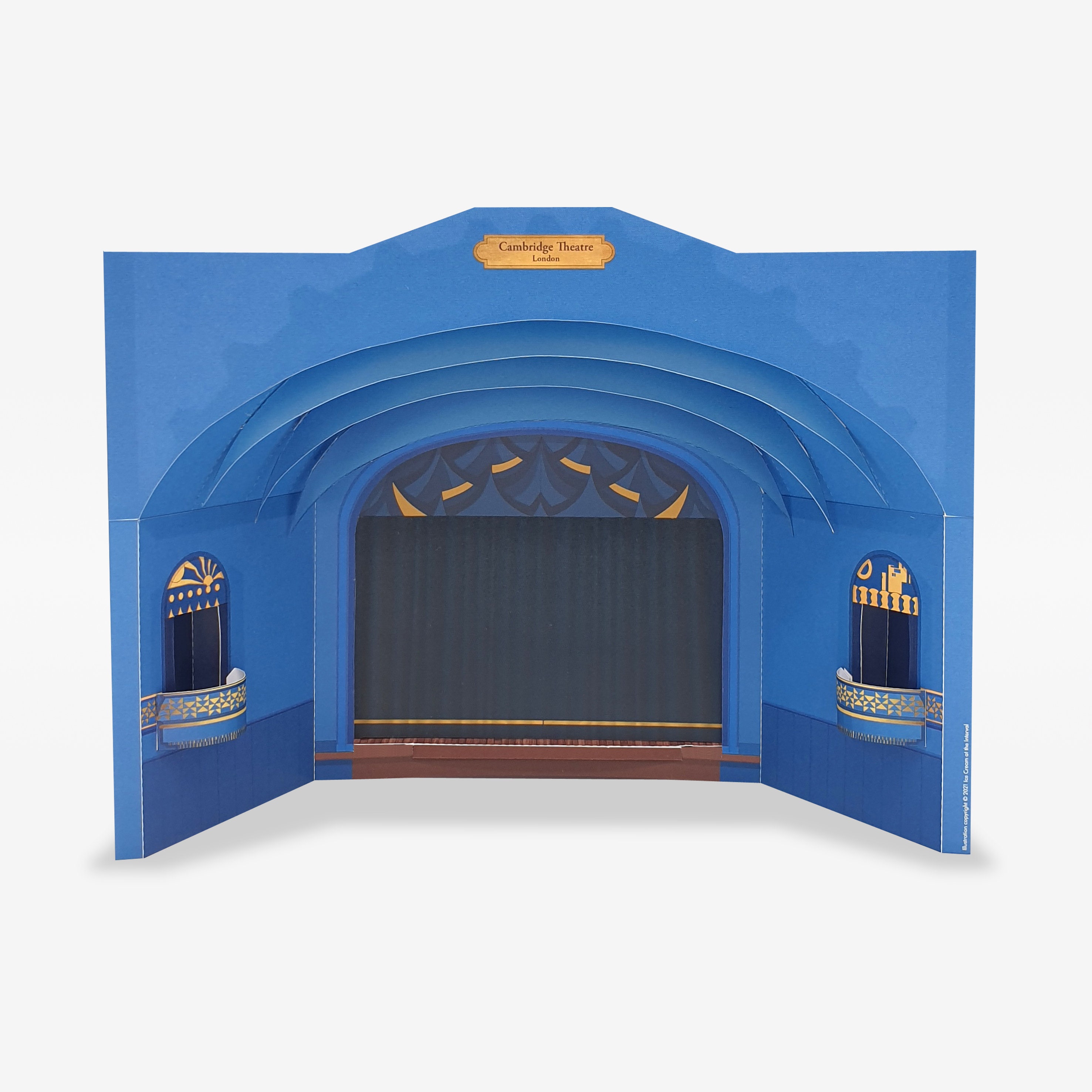 Cambridge Theatre, London - Cut Out and Build Your Own Miniature ...