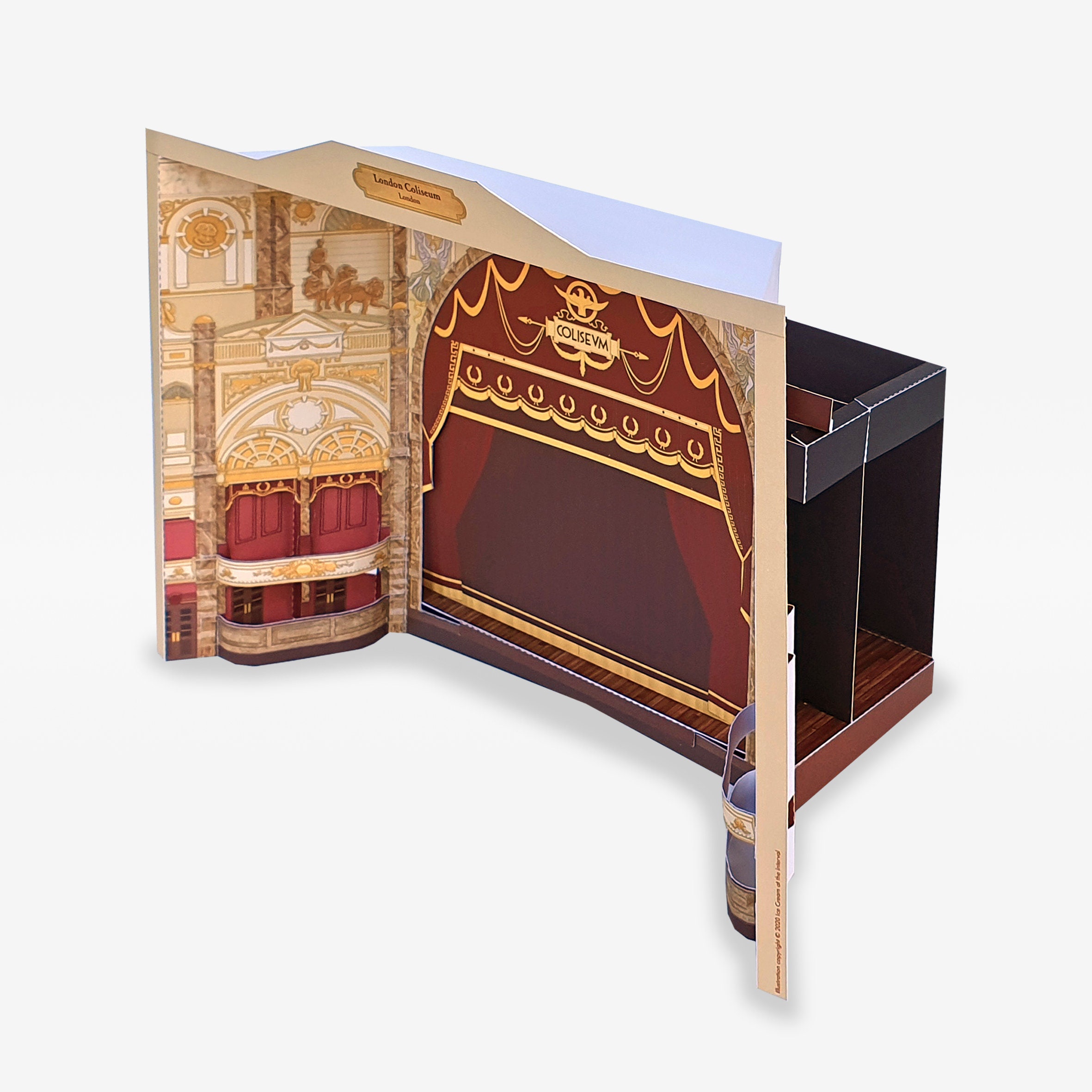 London Coliseum - Cut Out and Build Your Own Miniature Theatre Model ...