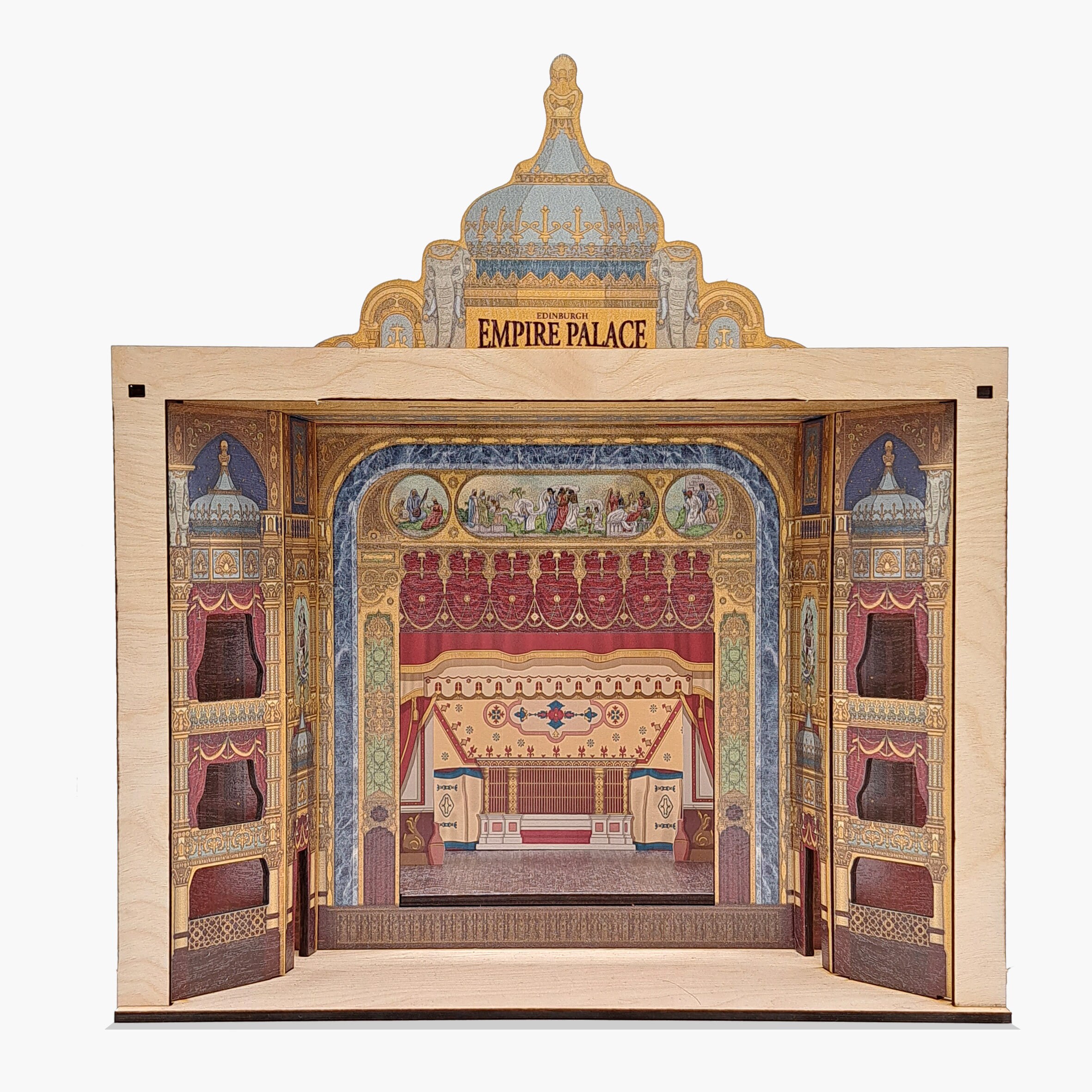 Wooden Slot Together Empire Theatre - Etsy UK