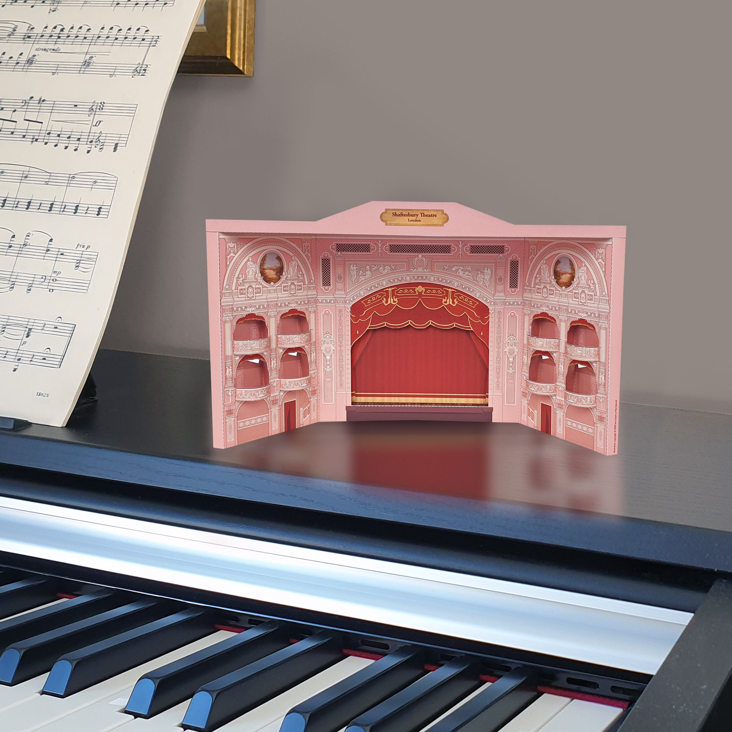 Shaftesbury Theatre London Cut Out and Build Your Own - Etsy UK