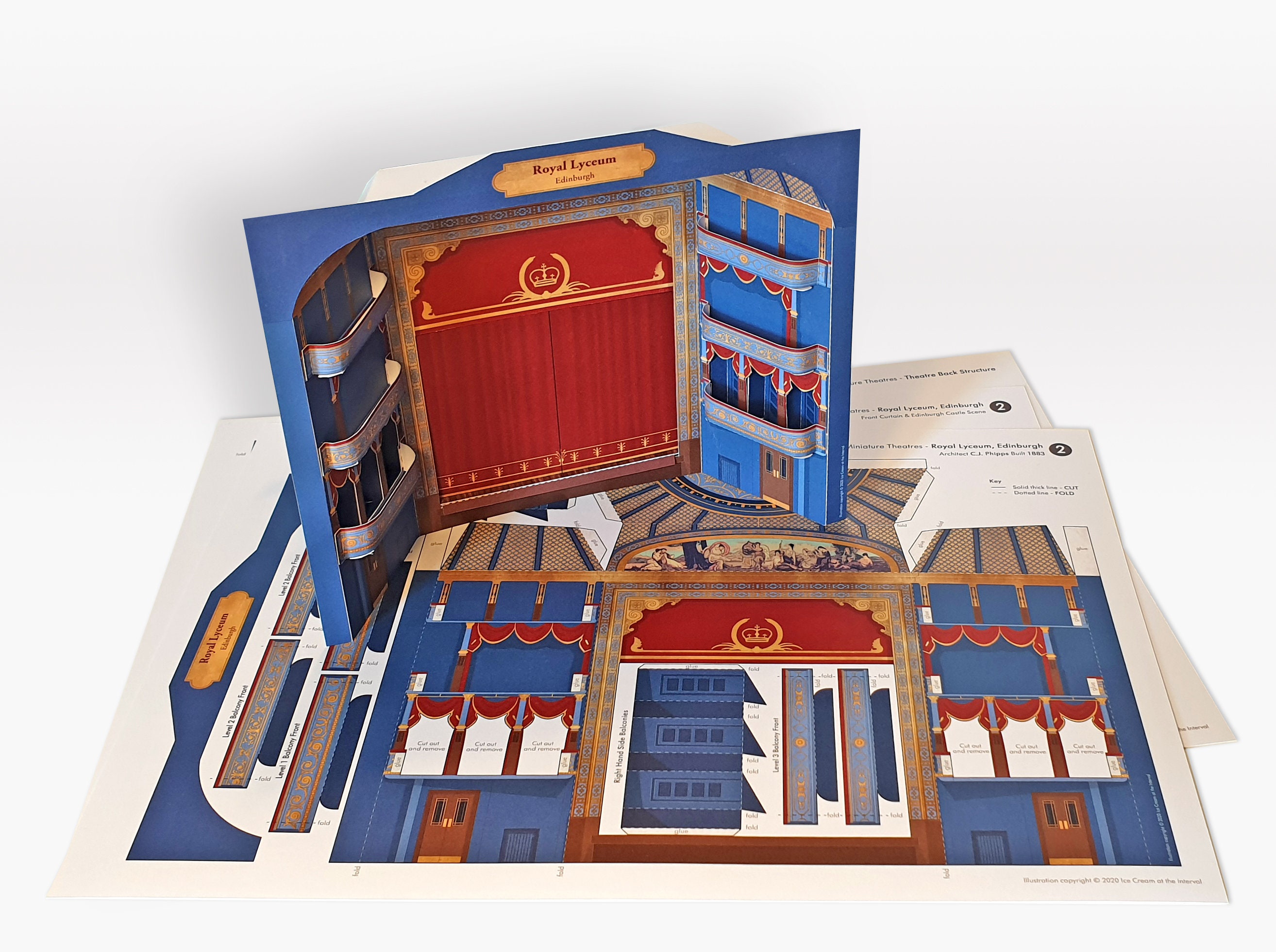 Lyceum Theatre, Edinburgh - Cut Out and Build Your Own Miniature ...