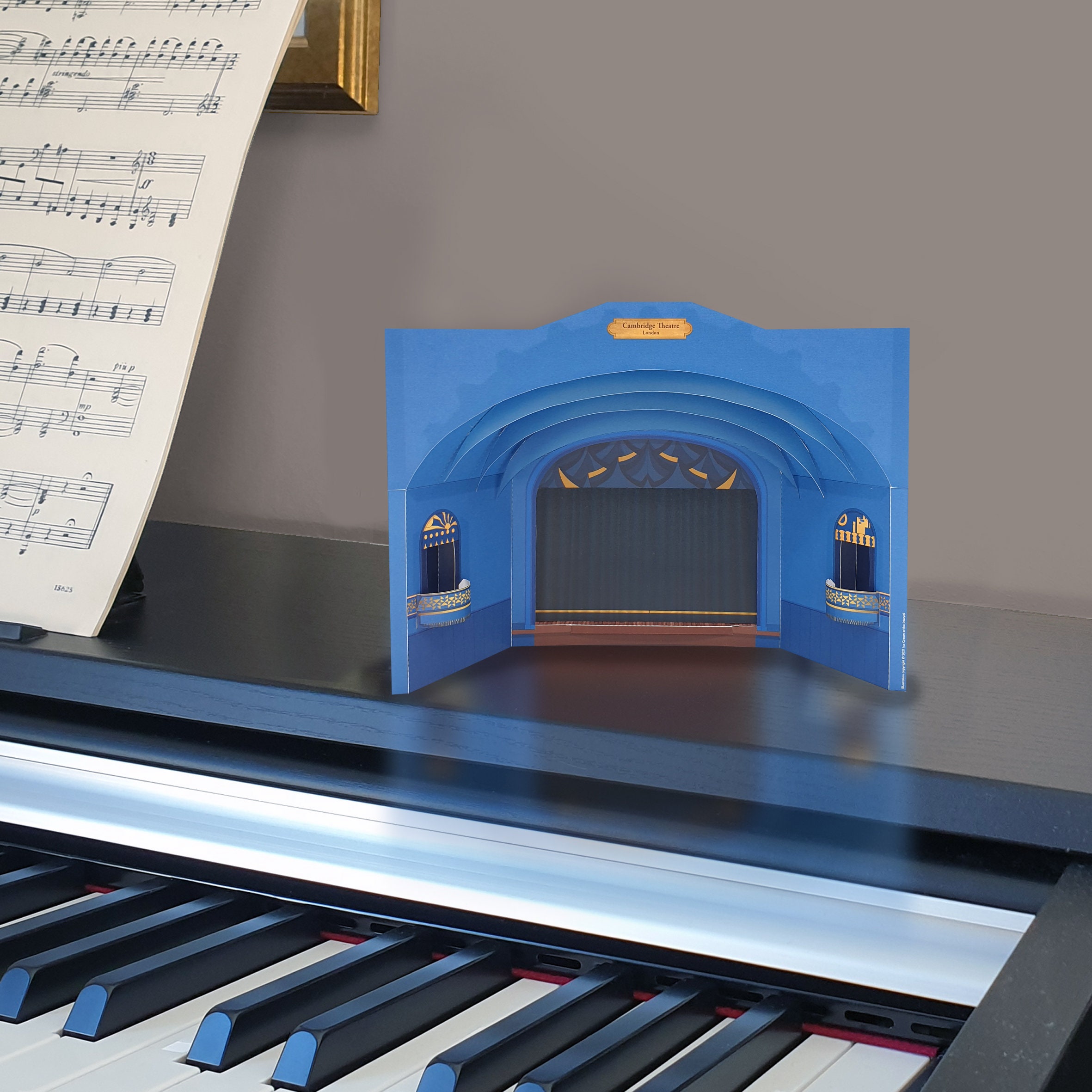Cambridge Theatre, London - Cut Out and Build Your Own Miniature ...