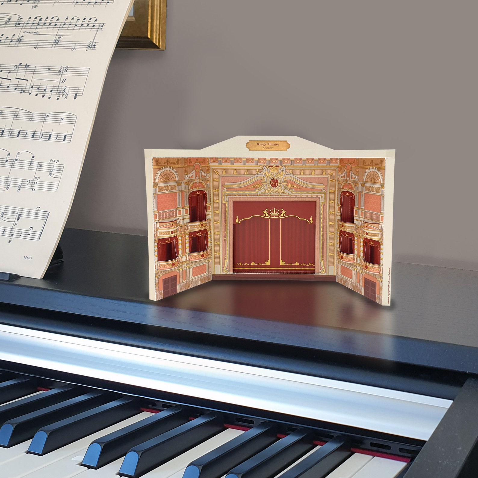 King's Theatre, Glasgow - Cut Out and Build Your Own Miniature Theatre ...