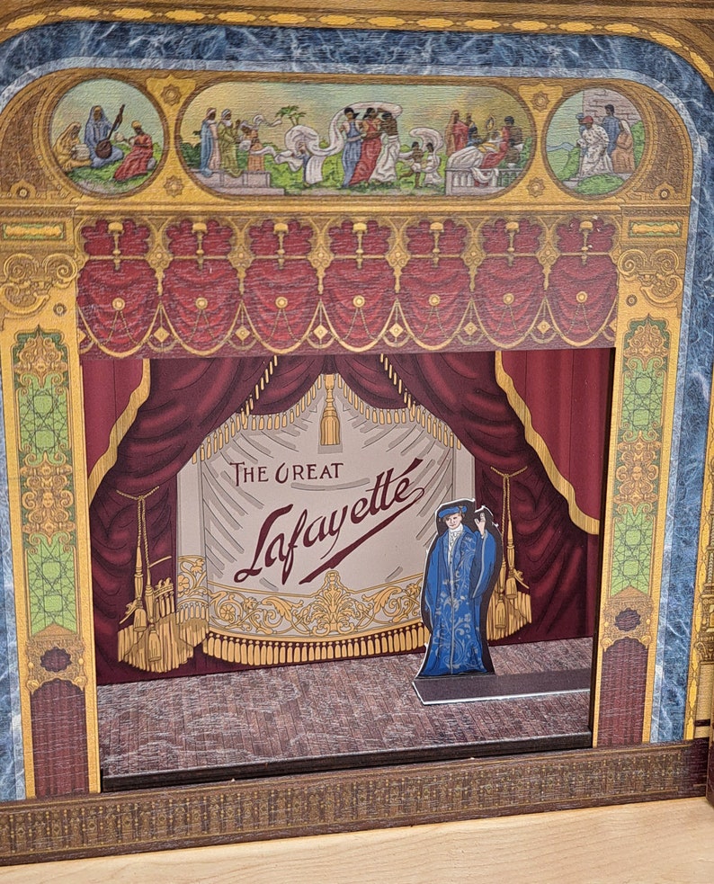 Wooden Slot Together Empire Theatre - Etsy