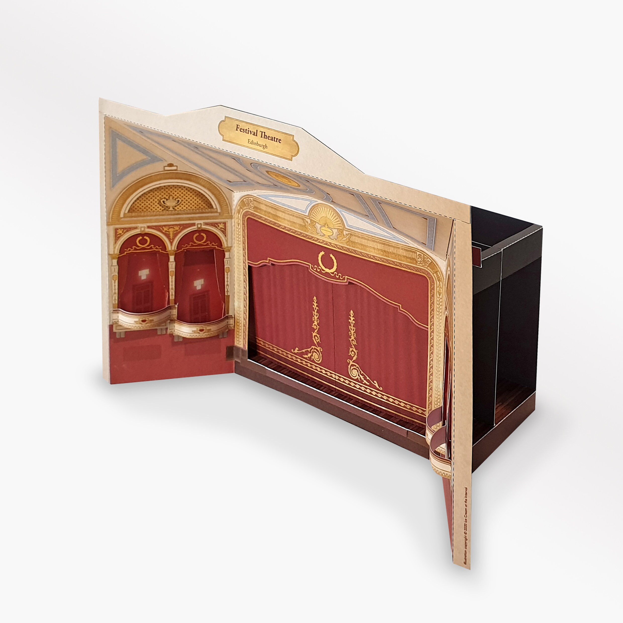 Festival Theatre, Edinburgh - Cut Out and Build Your Own Miniature ...