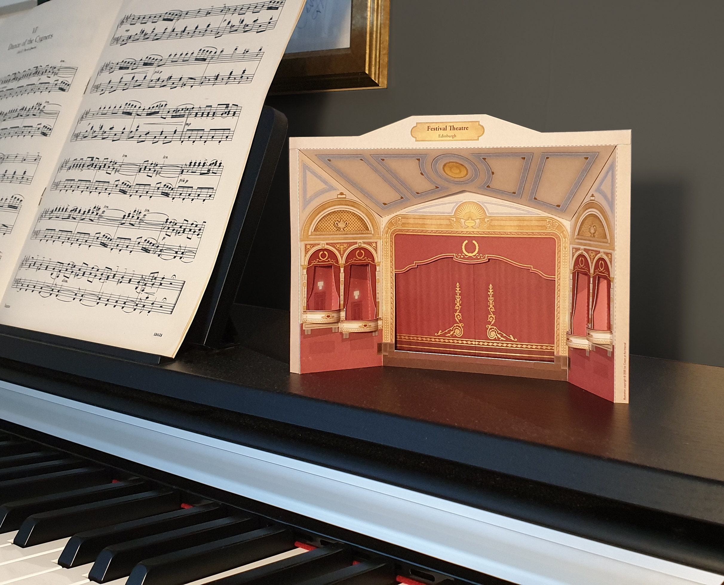 Festival Theatre, Edinburgh - Cut Out and Build Your Own Miniature ...