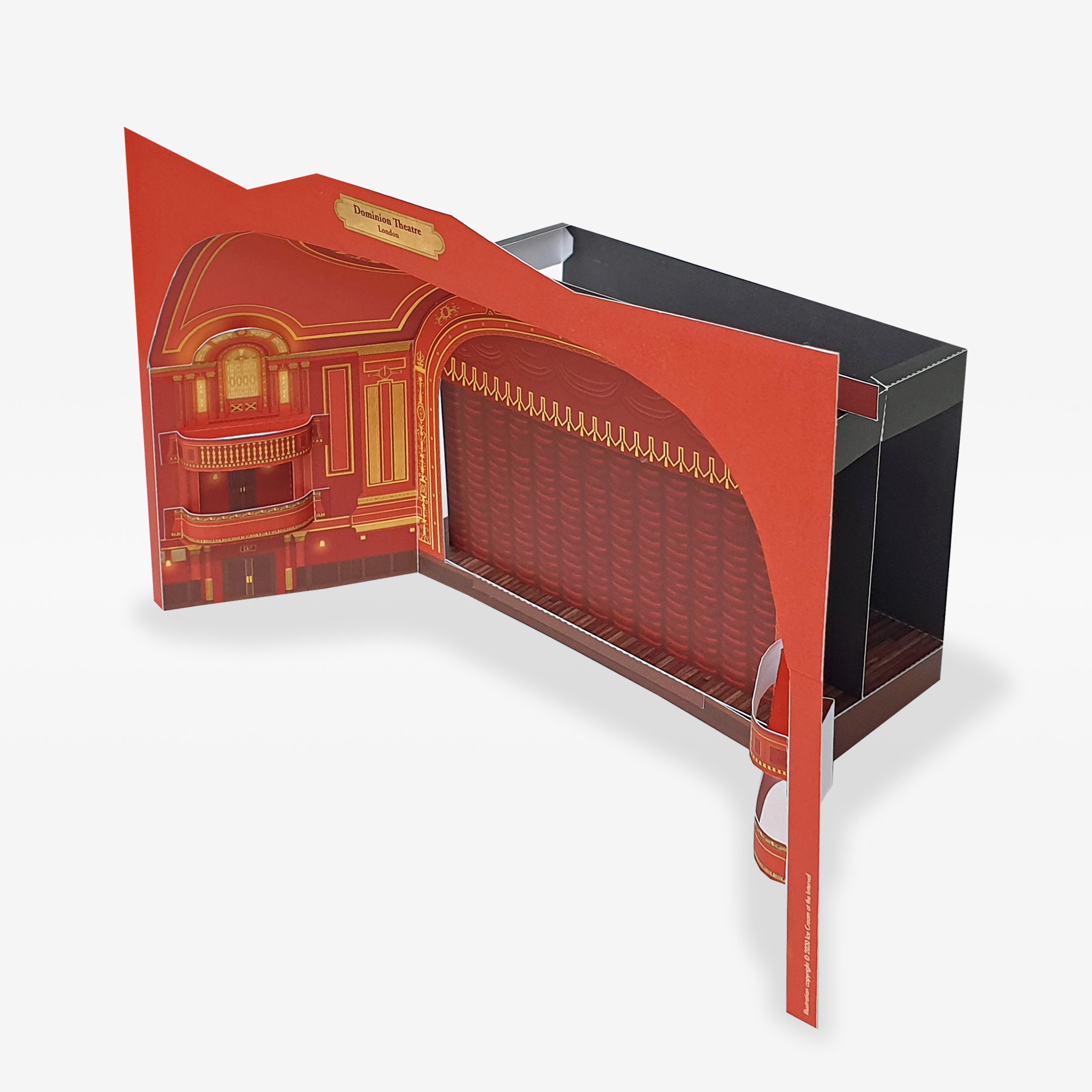 Dominion Theatre, London - Cut Out and Build Your Own Miniature Theatre ...