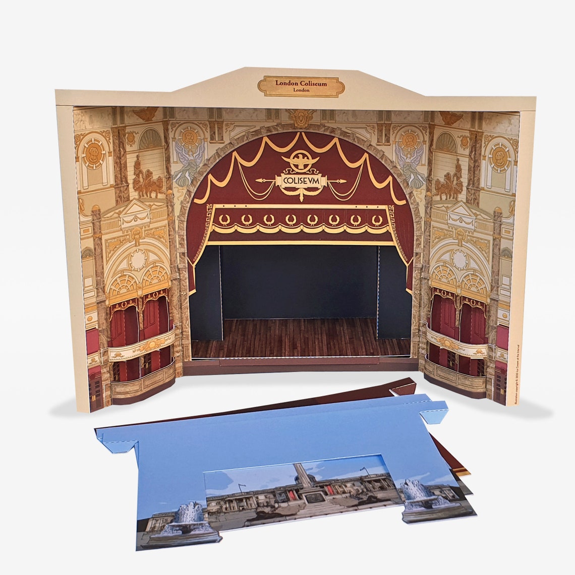 London Coliseum - Cut Out and Build Your Own Miniature Theatre Model ...