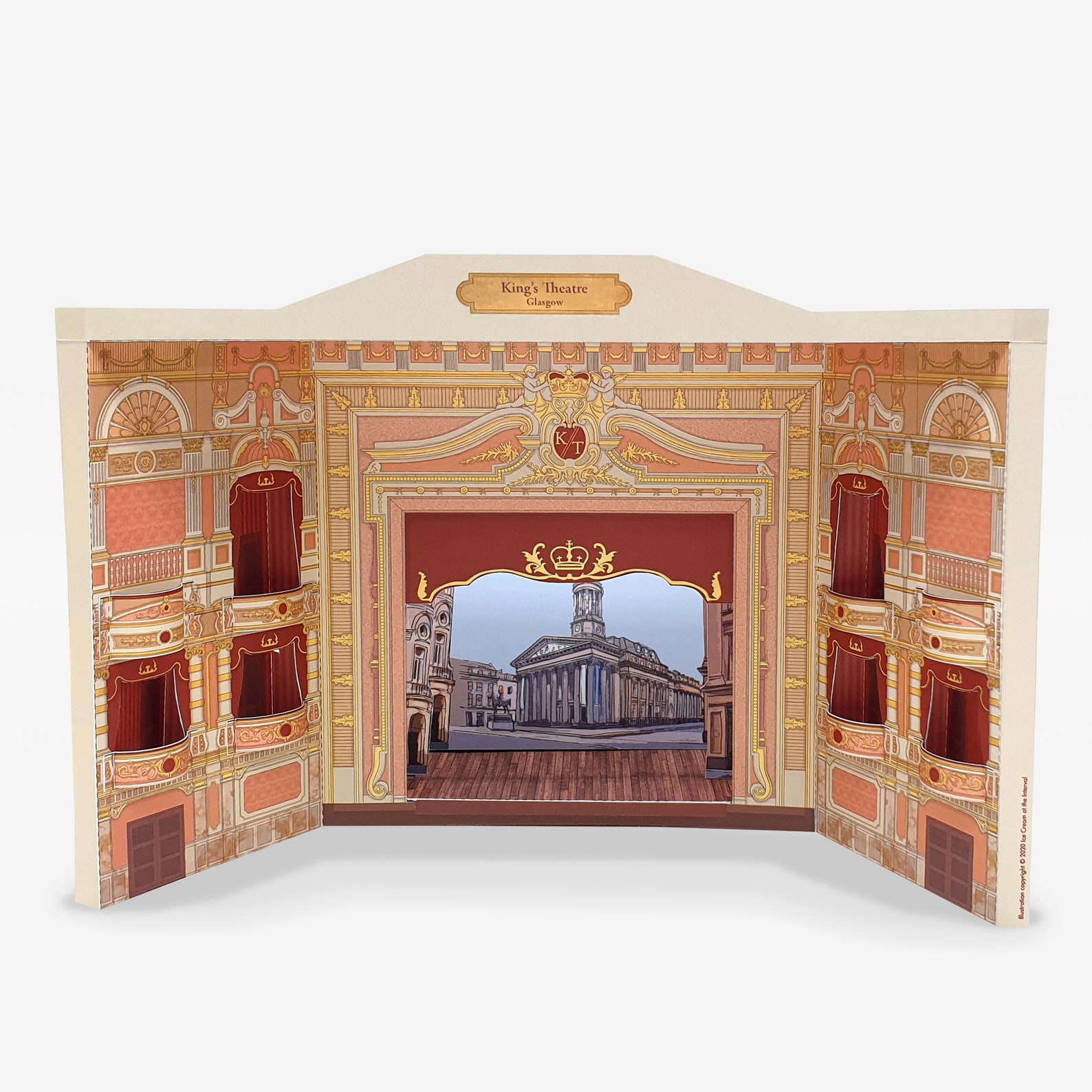 King's Theatre, Glasgow - Cut Out and Build Your Own Miniature Theatre ...