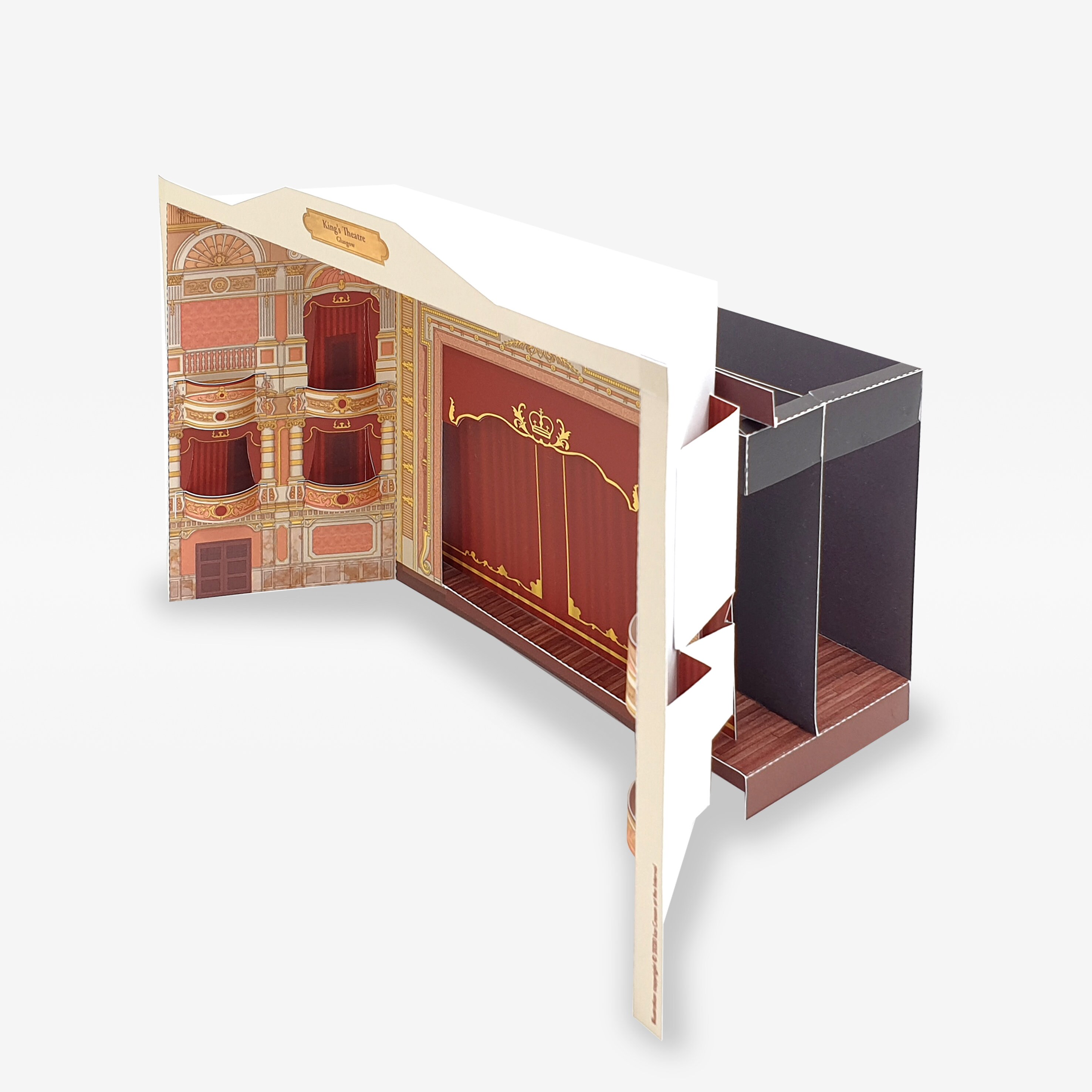 King's Theatre, Glasgow - Cut Out and Build Your Own Miniature Theatre ...