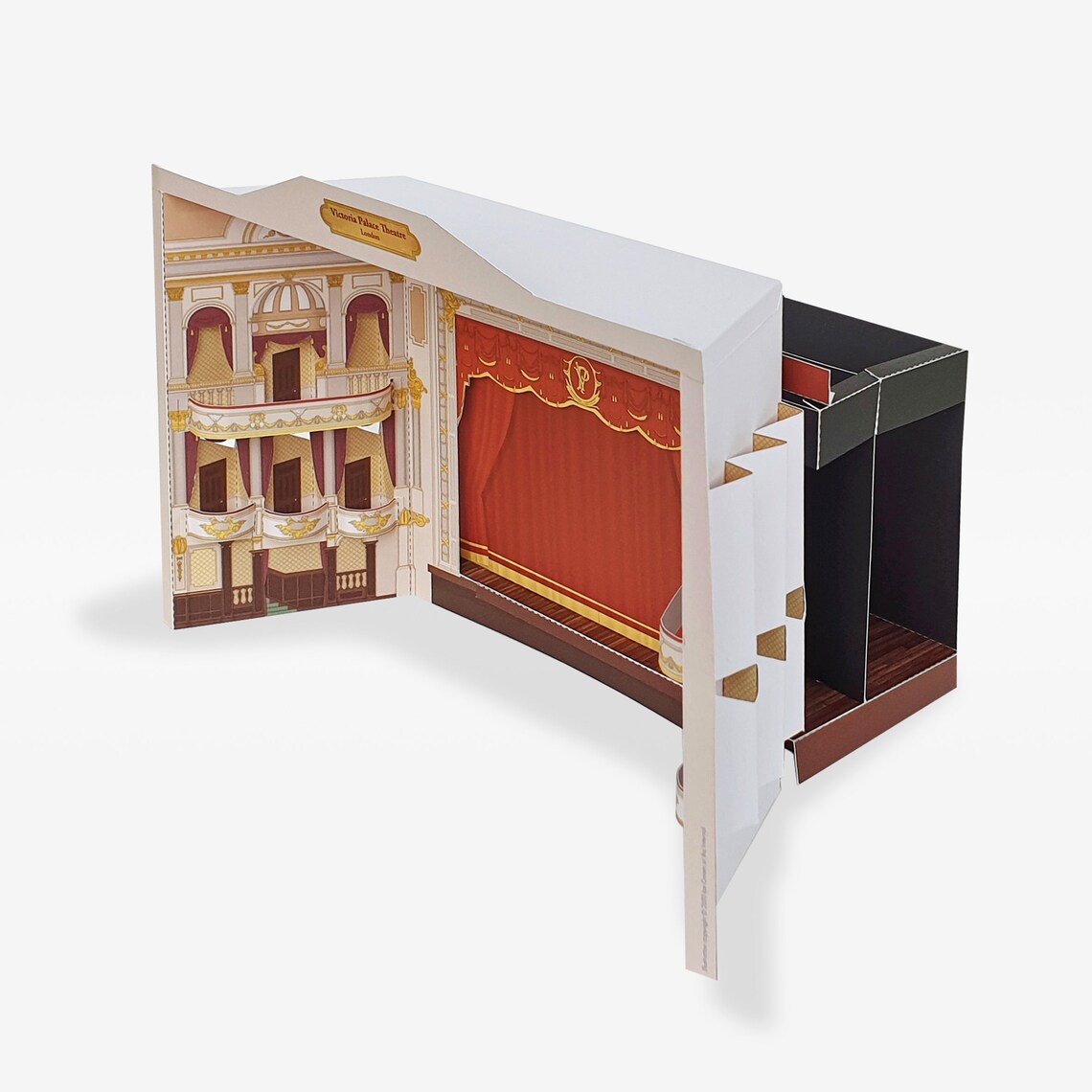 Victoria Palace Theatre, London Cut Out and Build Your Own Miniature ...