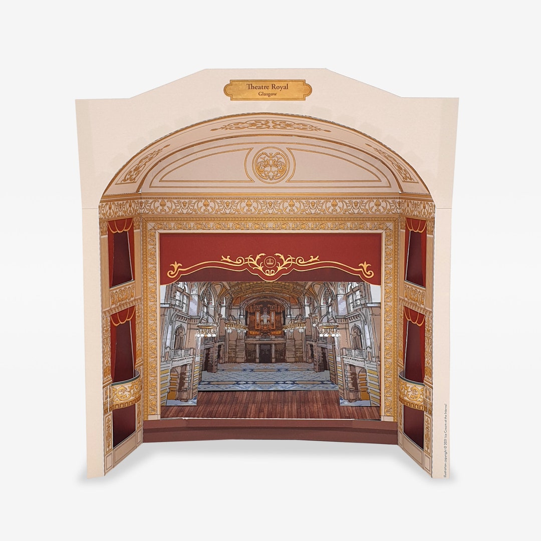 Theatre Royal, Glasgow - Cut Out and Build Your Own Miniature Theatre ...
