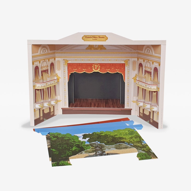 Victoria Palace Theatre, London - Cut Out and Build Your Own Miniature ...