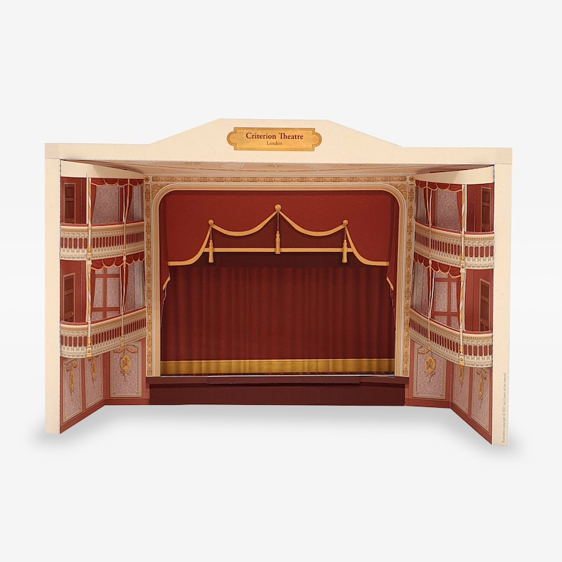 Criterion Theatre, London Cut Out and Build Your Own Miniature Theatre ...